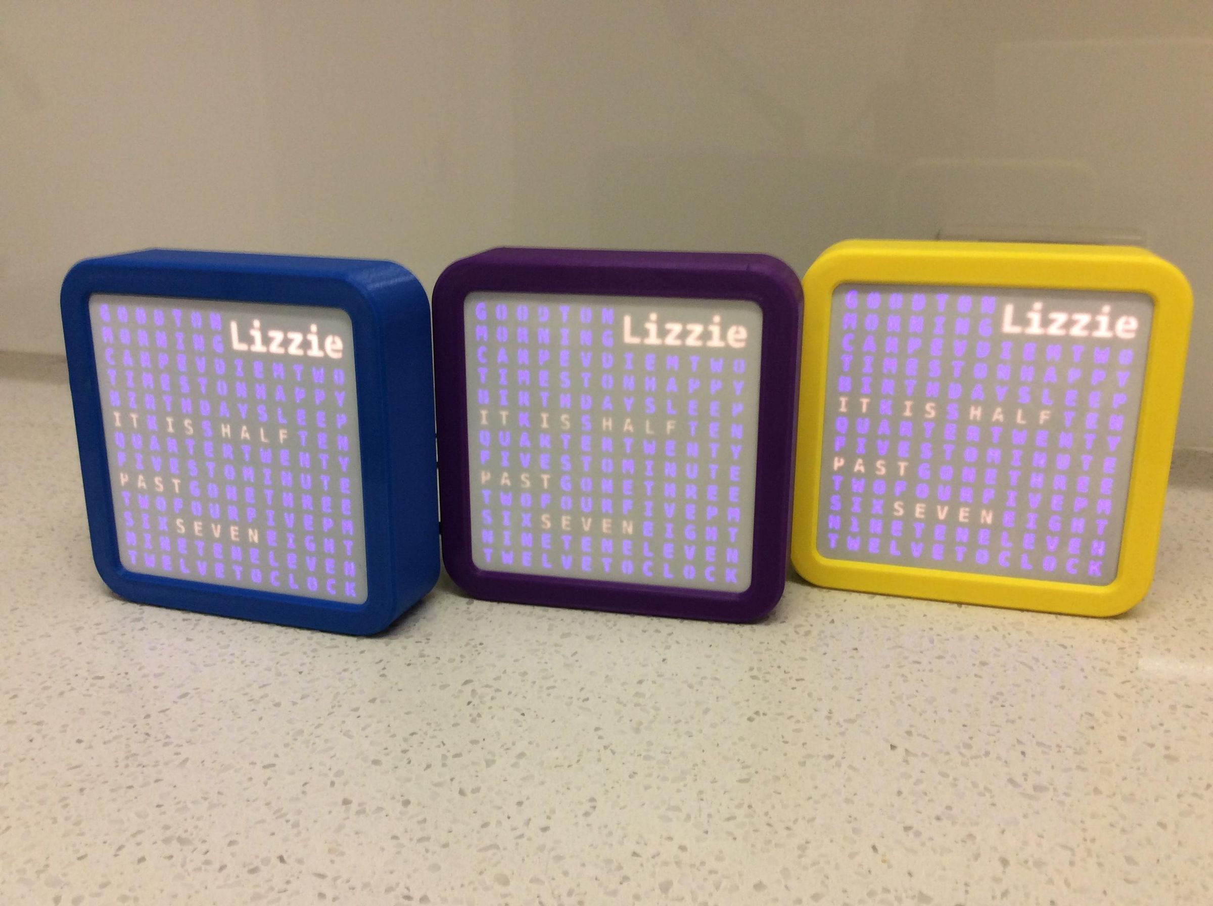 3D Printed Personalised Word Clock : 8 Steps (with Pictures ...