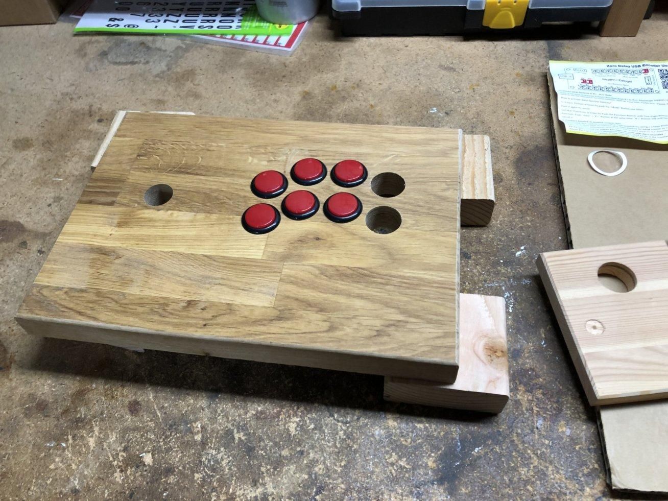 Simple Wood Arcade Stick : 8 Steps (with Pictures) - Instructables