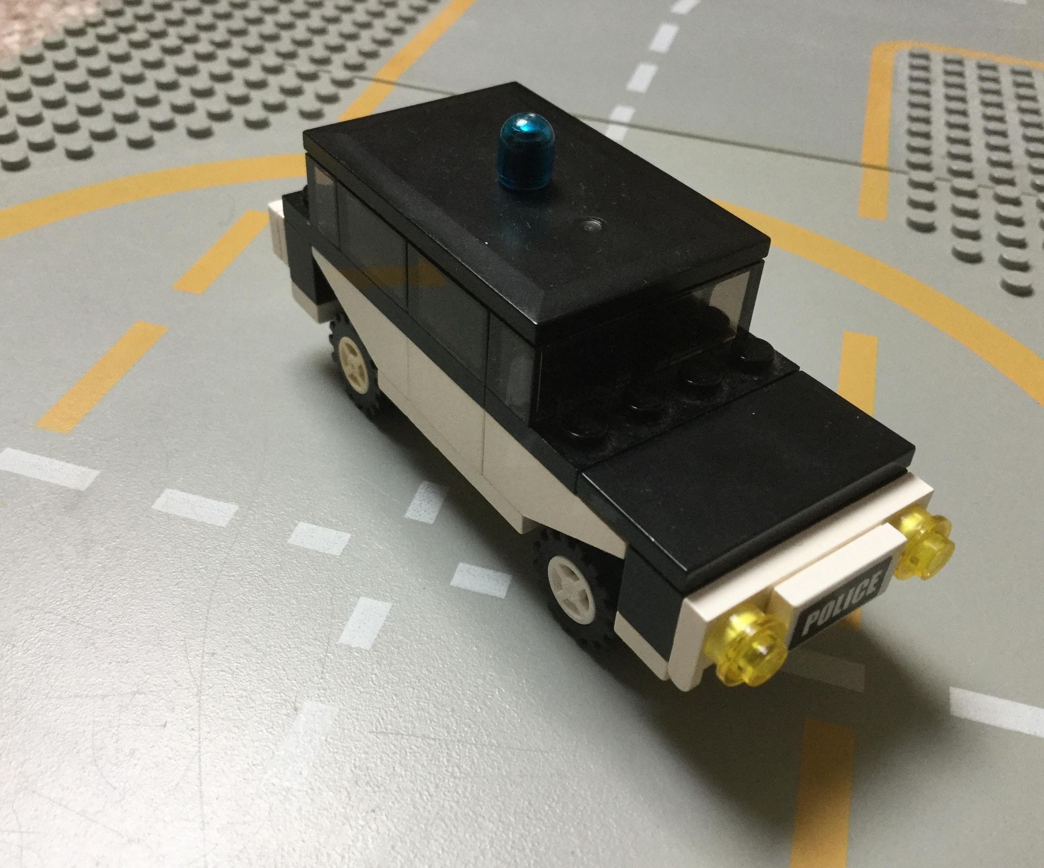 Lego Cars - Miniature Police Car - Instructables