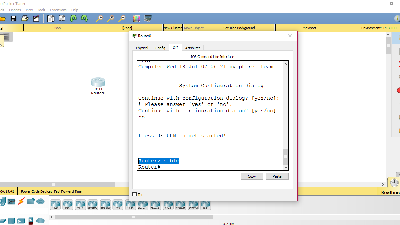 Configure Password for Devices in Cisco Packet Tracer : 8 Steps - Instructables