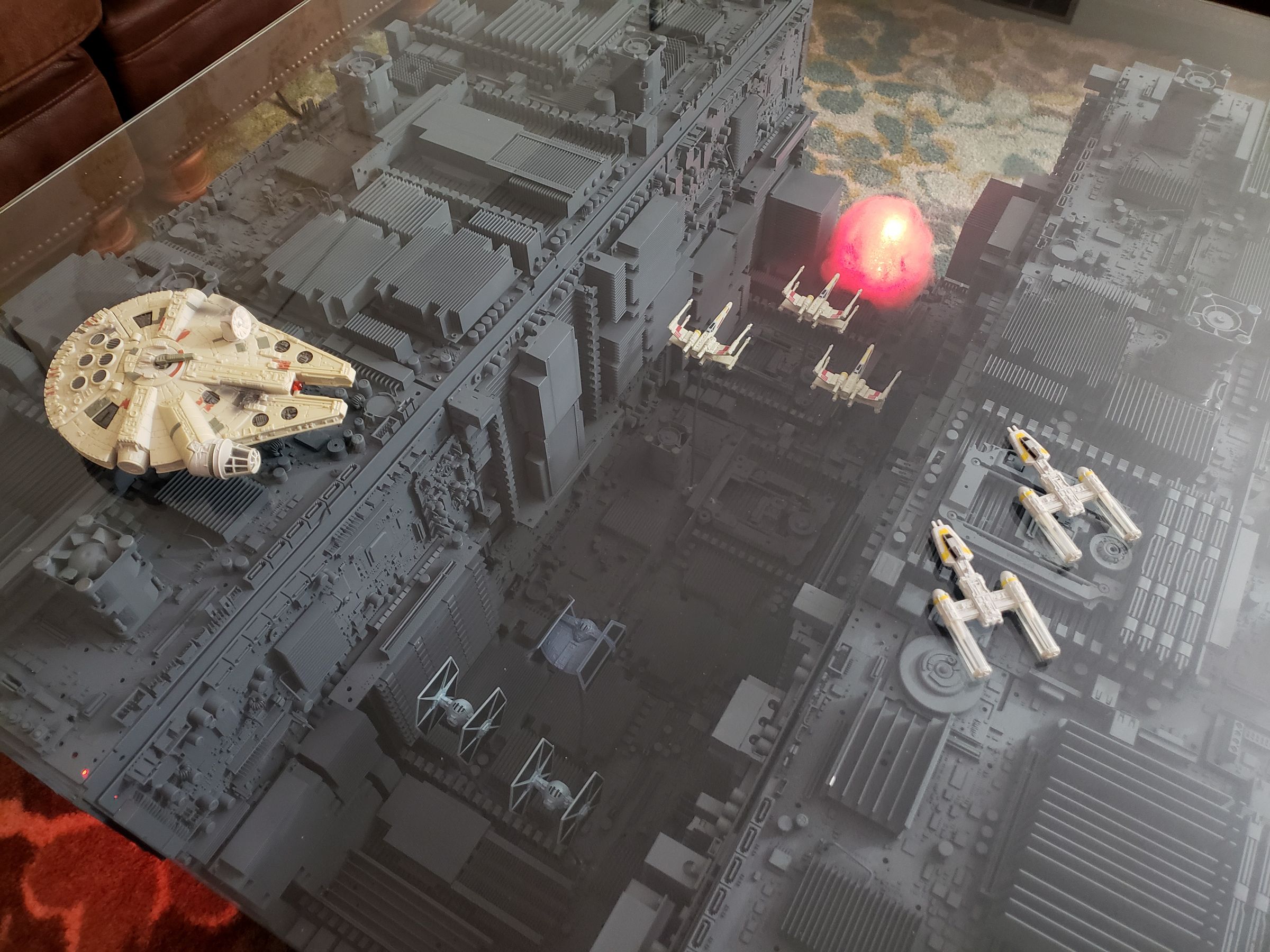 Death Star Trench Run Table : 8 Steps (with Pictures) - Instructables