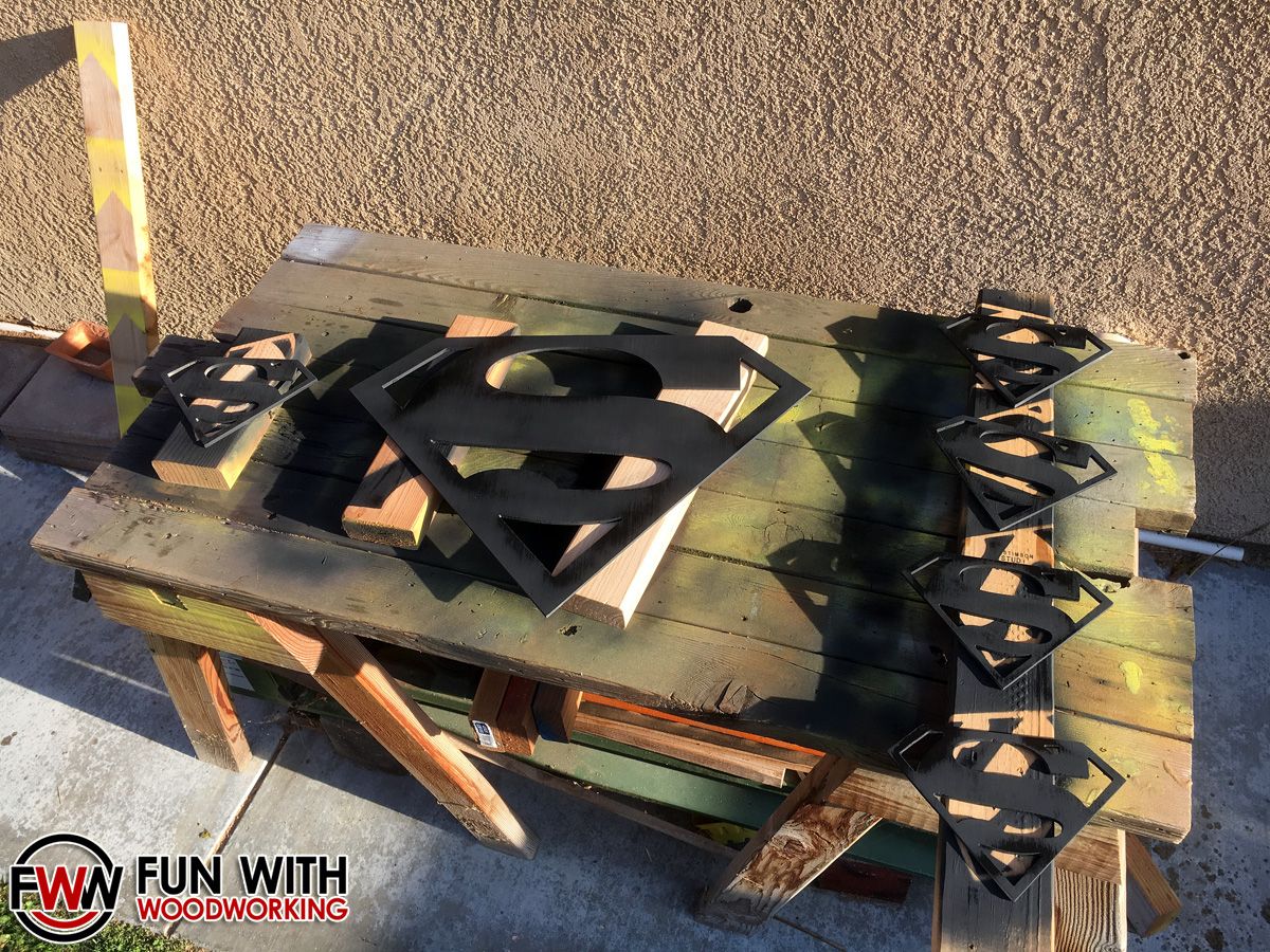 Project - CNC Superman Logos : 5 Steps (with Pictures) - Instructables