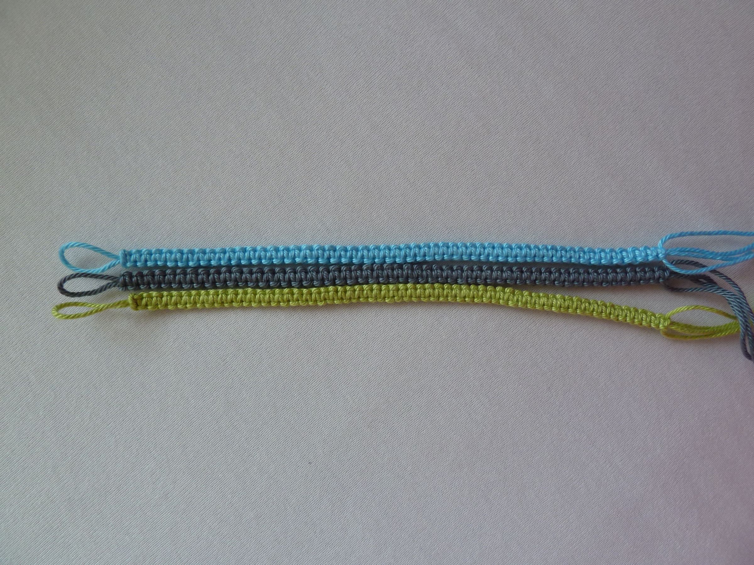 Braided Macrame Bracelet : 14 Steps (with Pictures) - Instructables