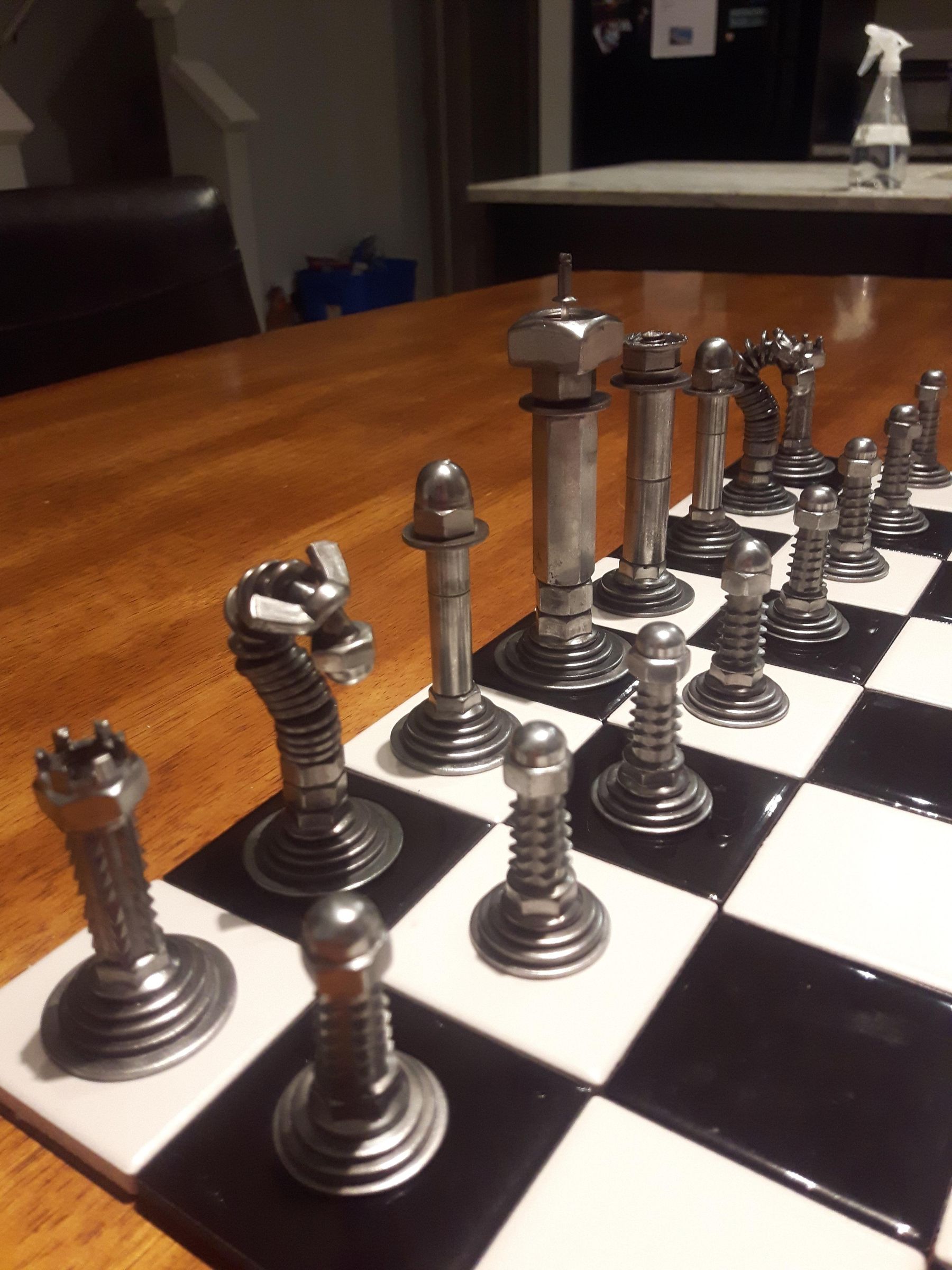 Hardware Chess Set : 8 Steps (with Pictures) - Instructables