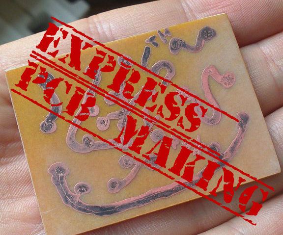 Express and Very Easy Pcb Making ! : 4 Steps - Instructables