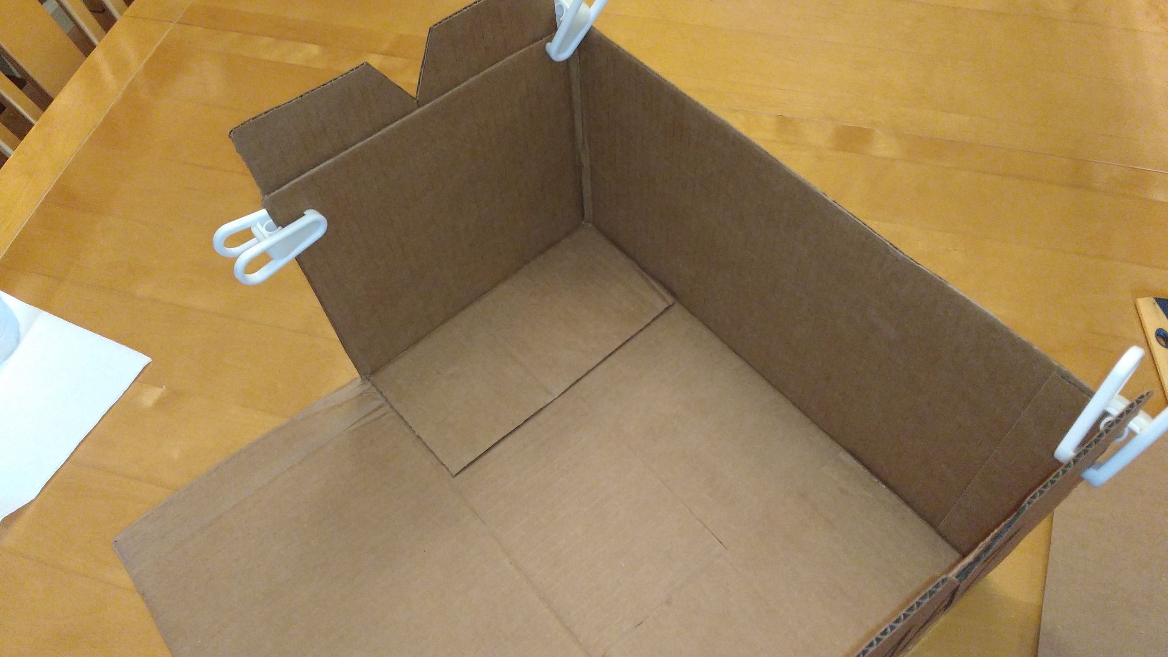 Make a Free/Inexpensive Fishing Rod Wrapping Jig Out of a Cardboard Box ...