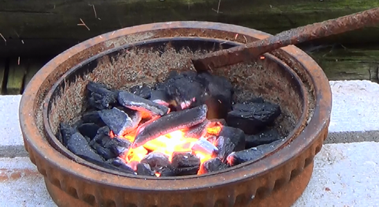 Brake Drum Forge - Beginning Blacksmithing : 5 Steps (with Pictures ...
