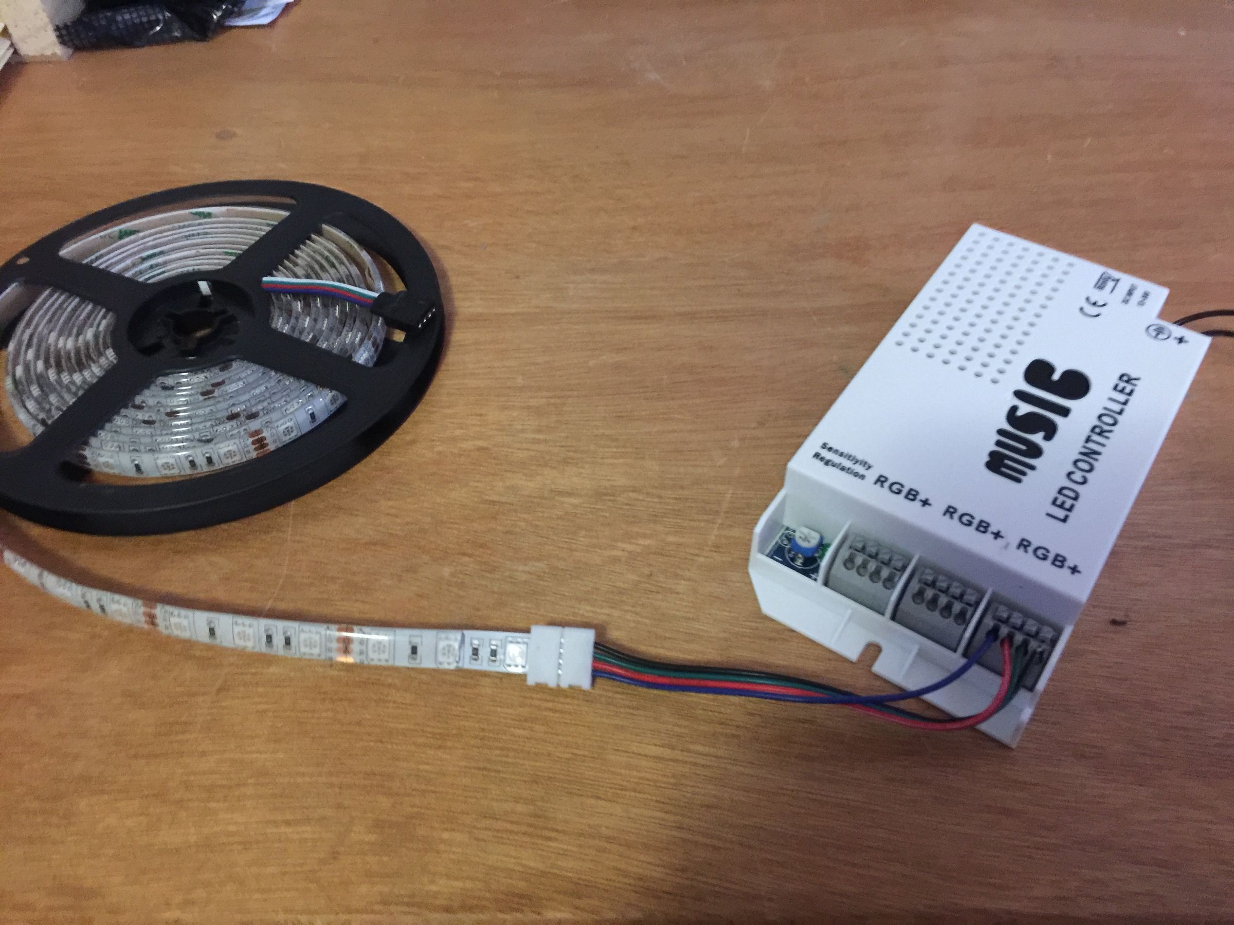 LED Lights Connected to Music : 4 Steps (with Pictures) - Instructables