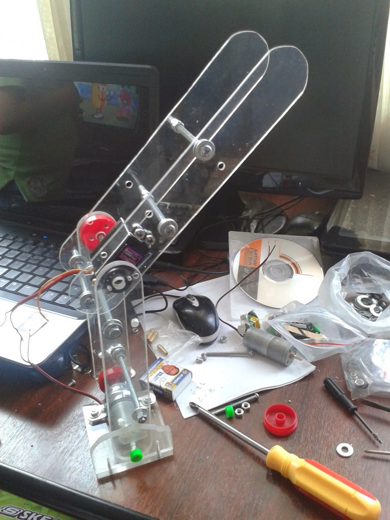 Robotic Arm Arduino Controlled 8 Steps Instructables