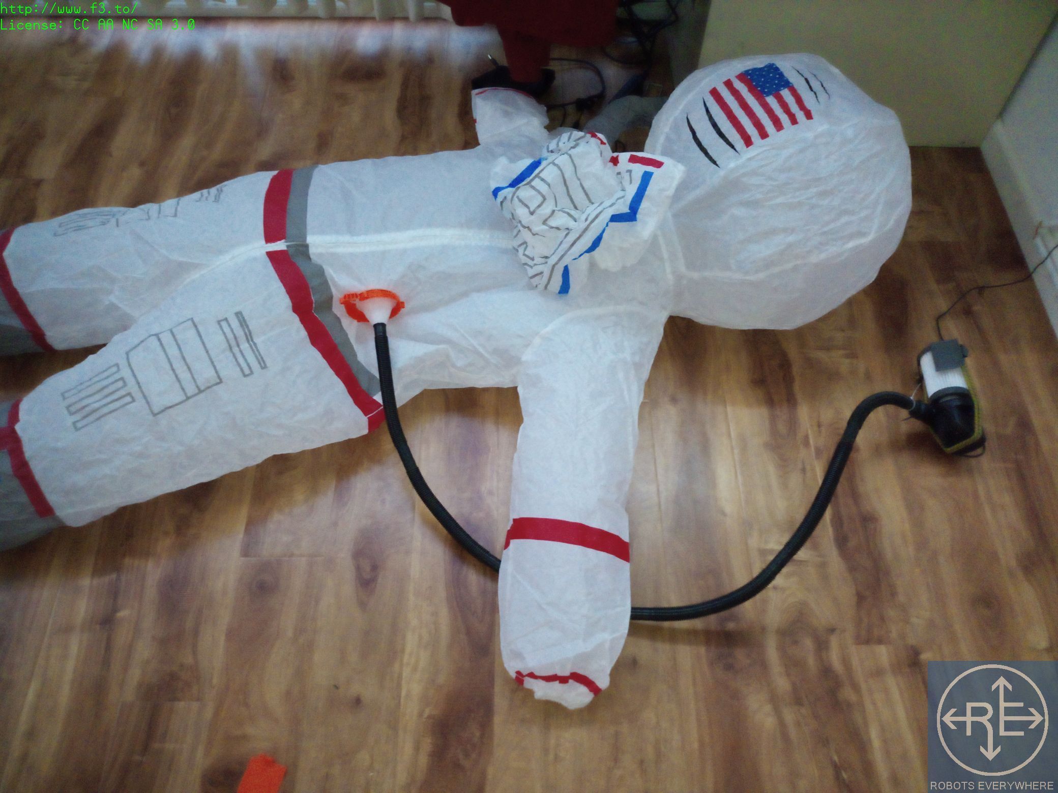 Positive Pressure Suit (PAPR) From Inflatable Astronaut Costume : 8 ...