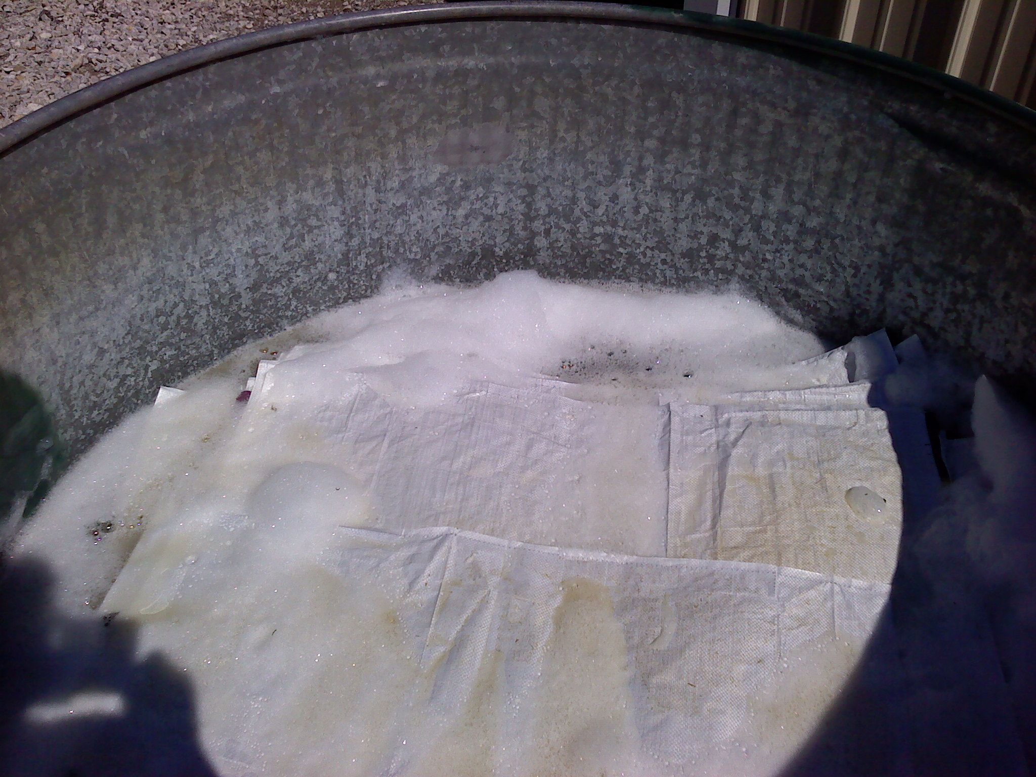 DIY Tarp Cover Made From Feed Sacks : 4 Steps (with Pictures ...