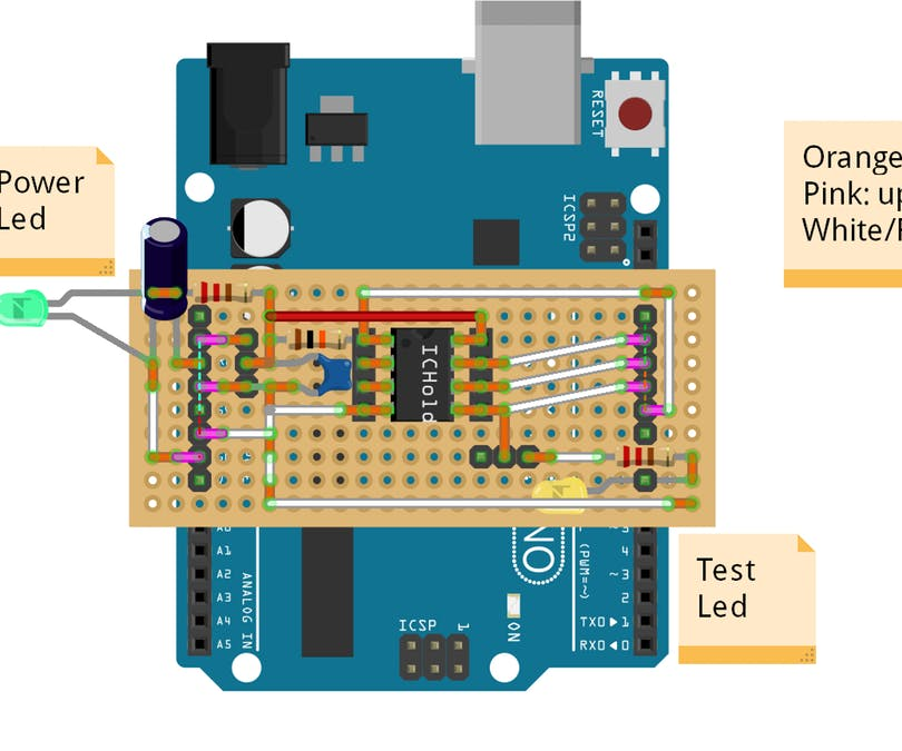 Attiny Programmer Board Arduinouno As Isp 19 Steps With Pictures Instructables
