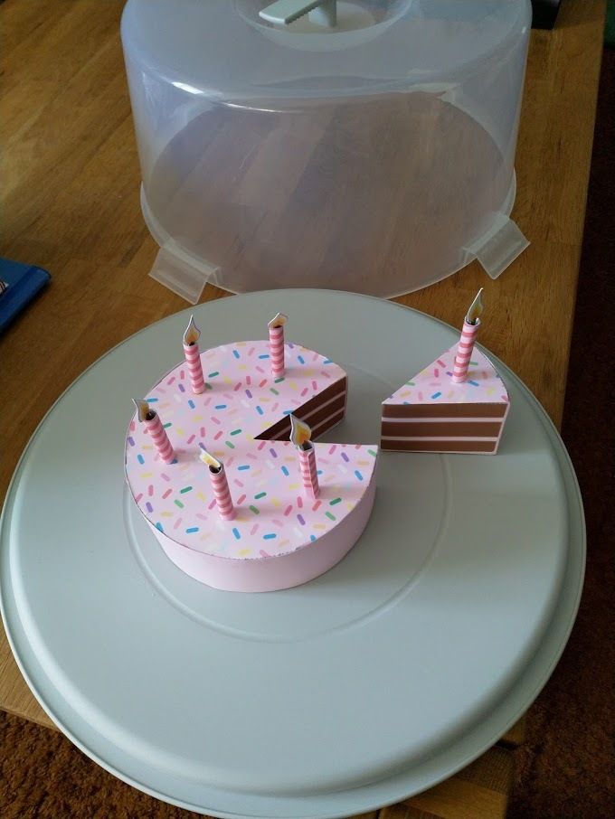 Paper Birthday Cake : 6 Steps (with Pictures) - Instructables