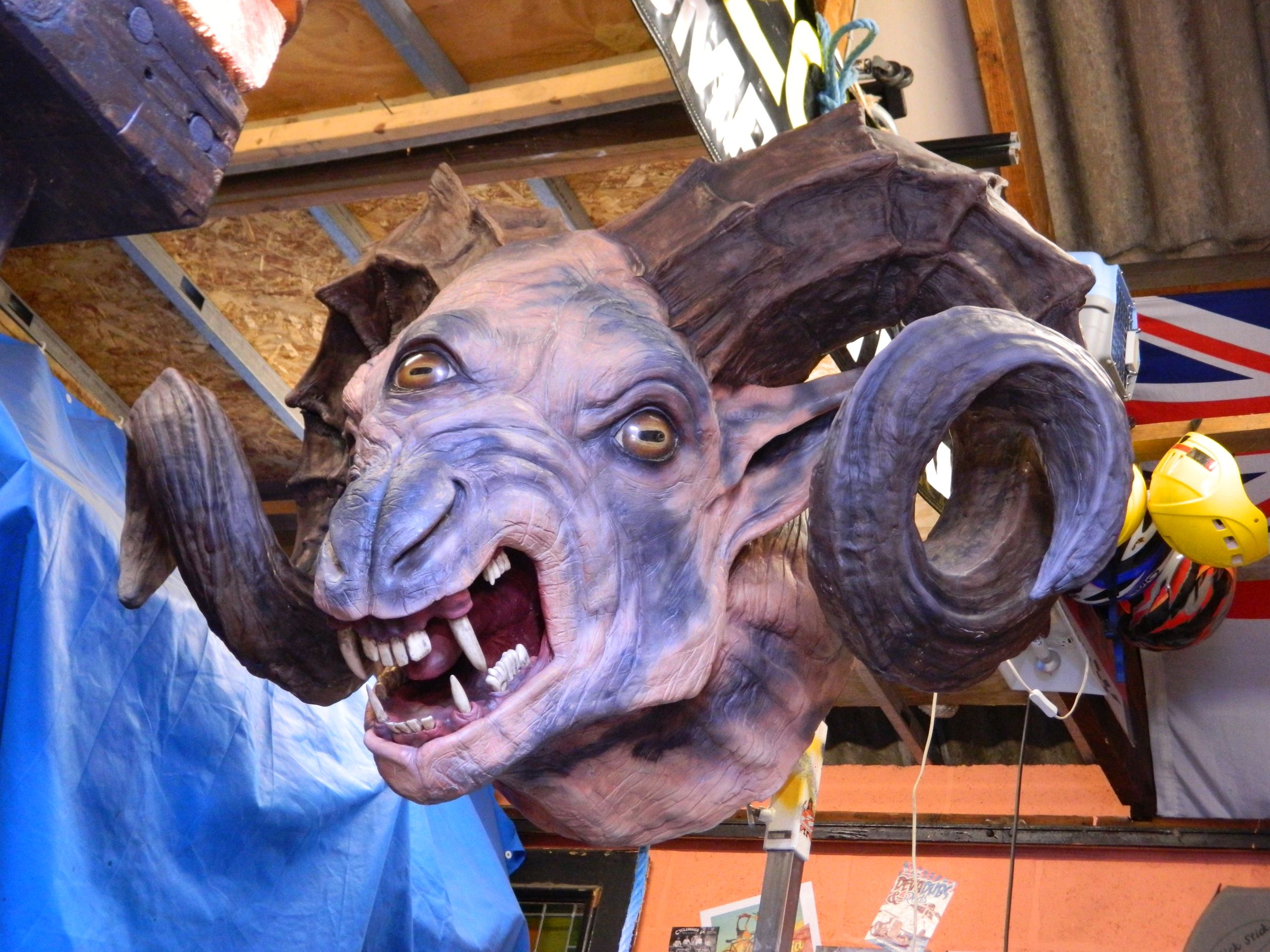 The Witcher 3 Full-Scale Chort/Fiend Sculpture in DAS Clay : 8 Steps ...