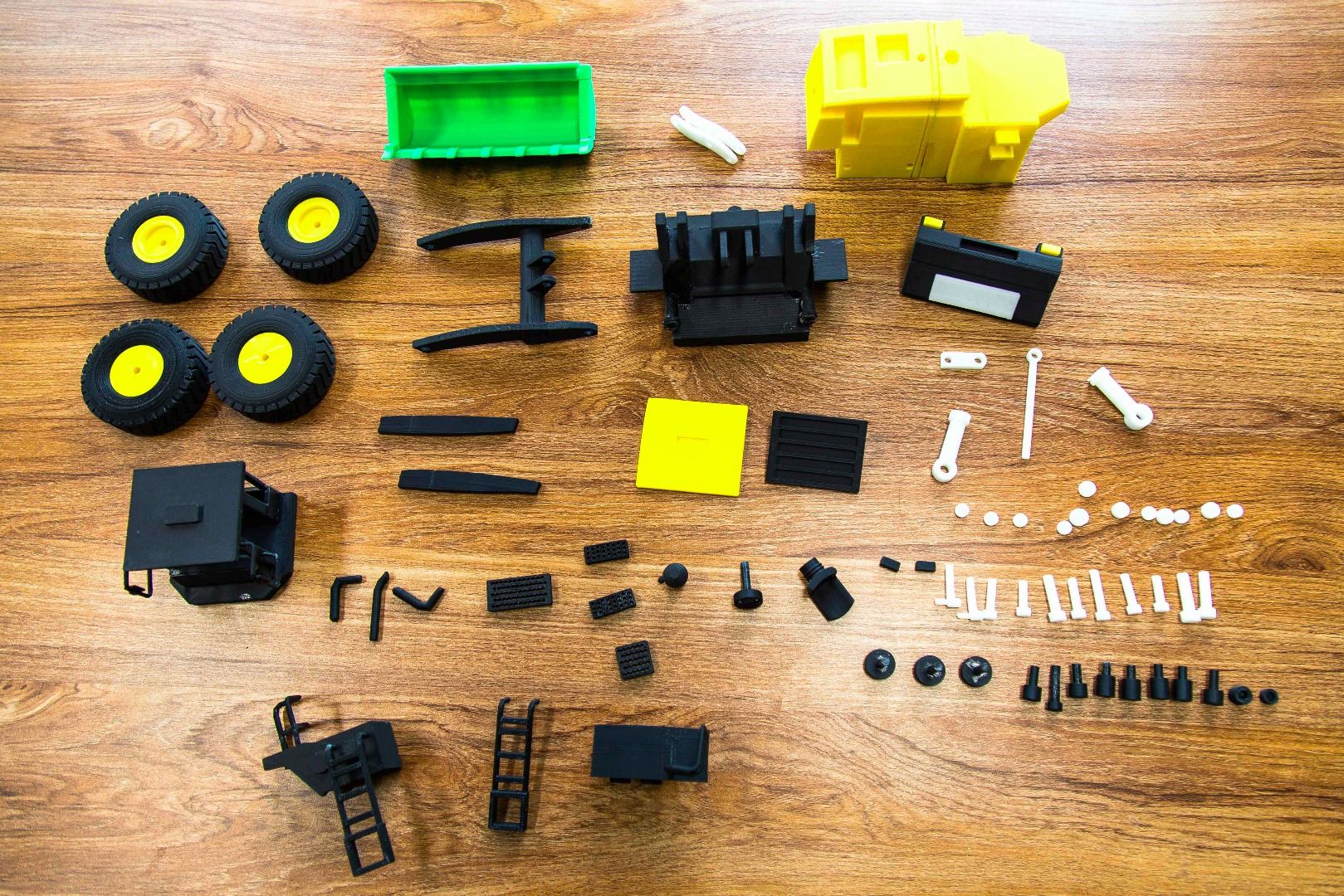 A 3D Printed Front End Loader : 10 Steps - Instructables