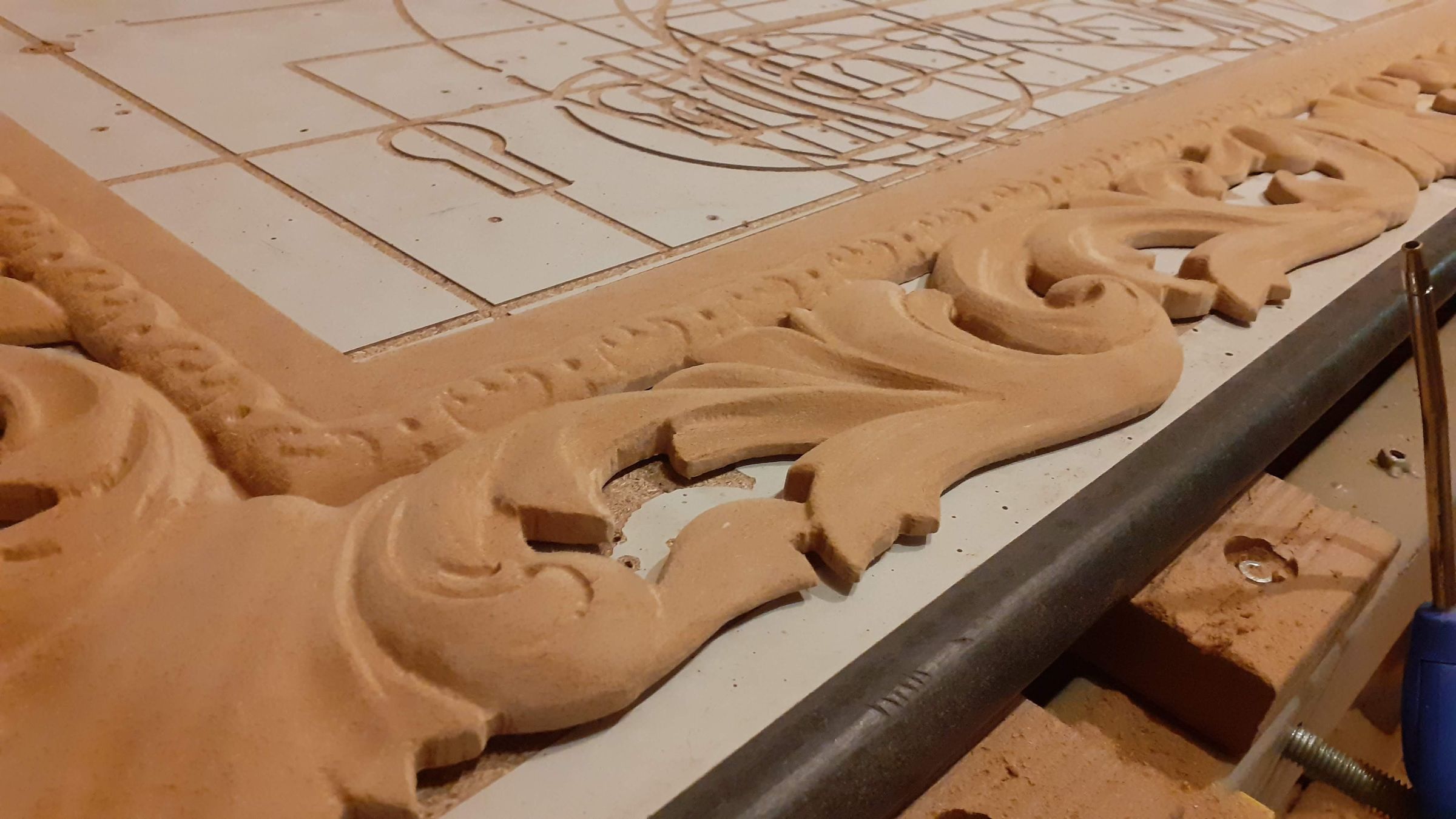 Mirror Frame Carved With CNC : 6 Steps (with Pictures) - Instructables