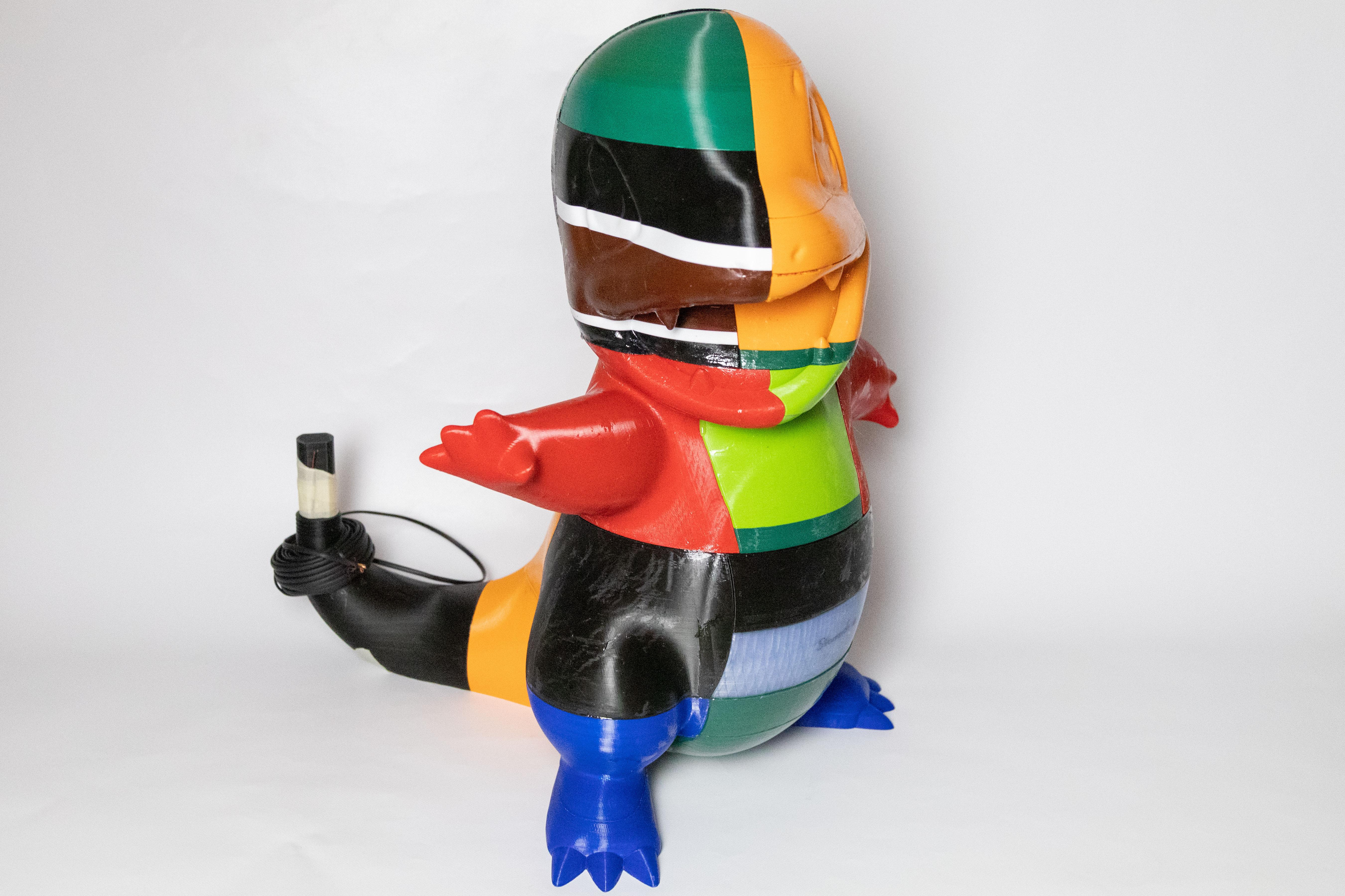 Life-Size Charmander Flame Lamp : 23 Steps (with Pictures) - Instructables