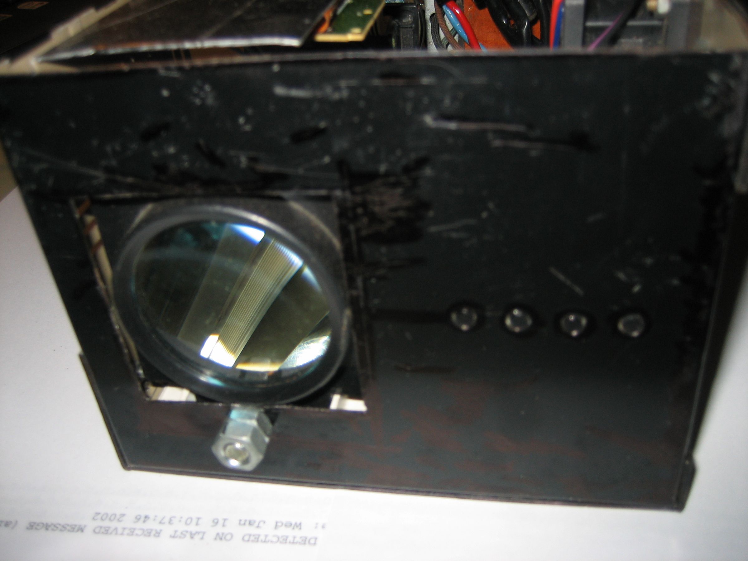 How to Build a Clock That Projects Time on the Wall : 6 Steps ...