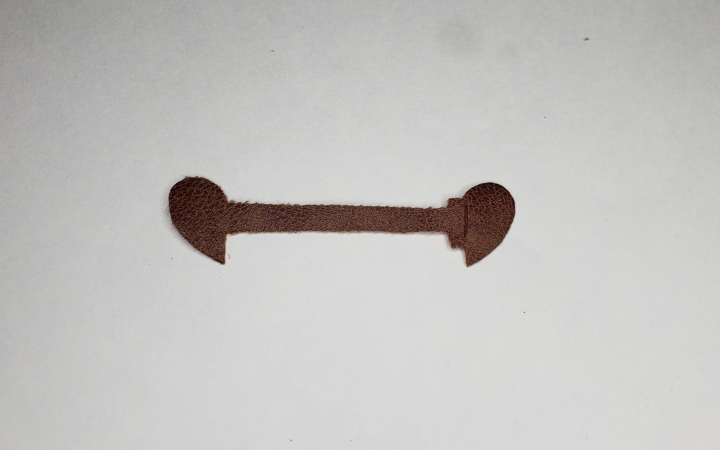 Leather Heart Ring (With Customizable Template) : 4 Steps (with ...