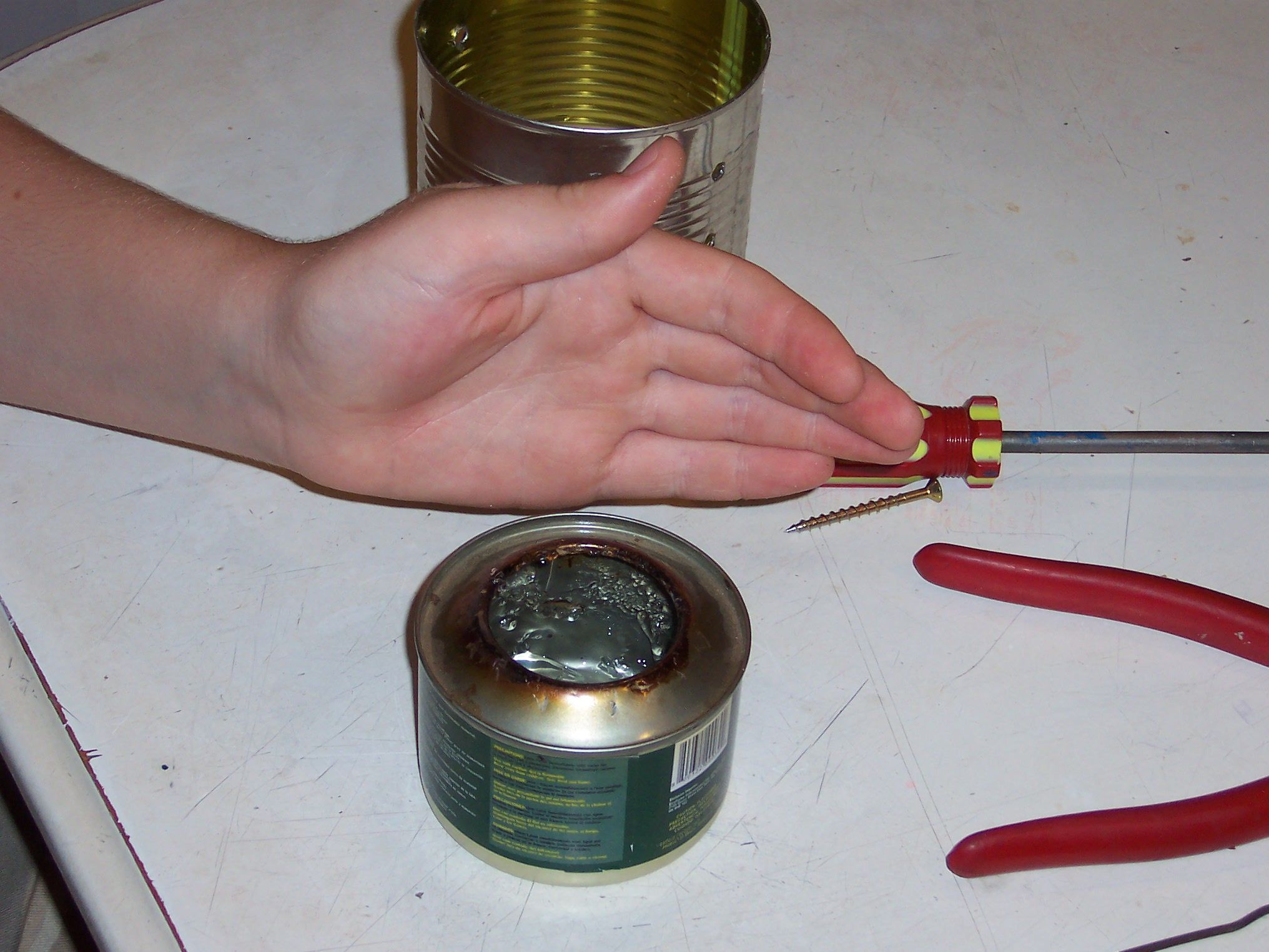 Tin Can Sterno Stove : 8 Steps - Instructables