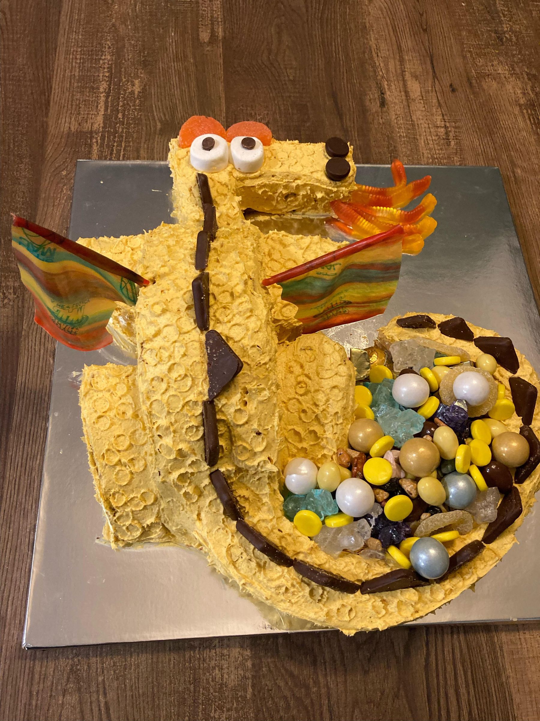 Fire-Breathing Dragon Cake!! : 6 Steps (with Pictures) - Instructables