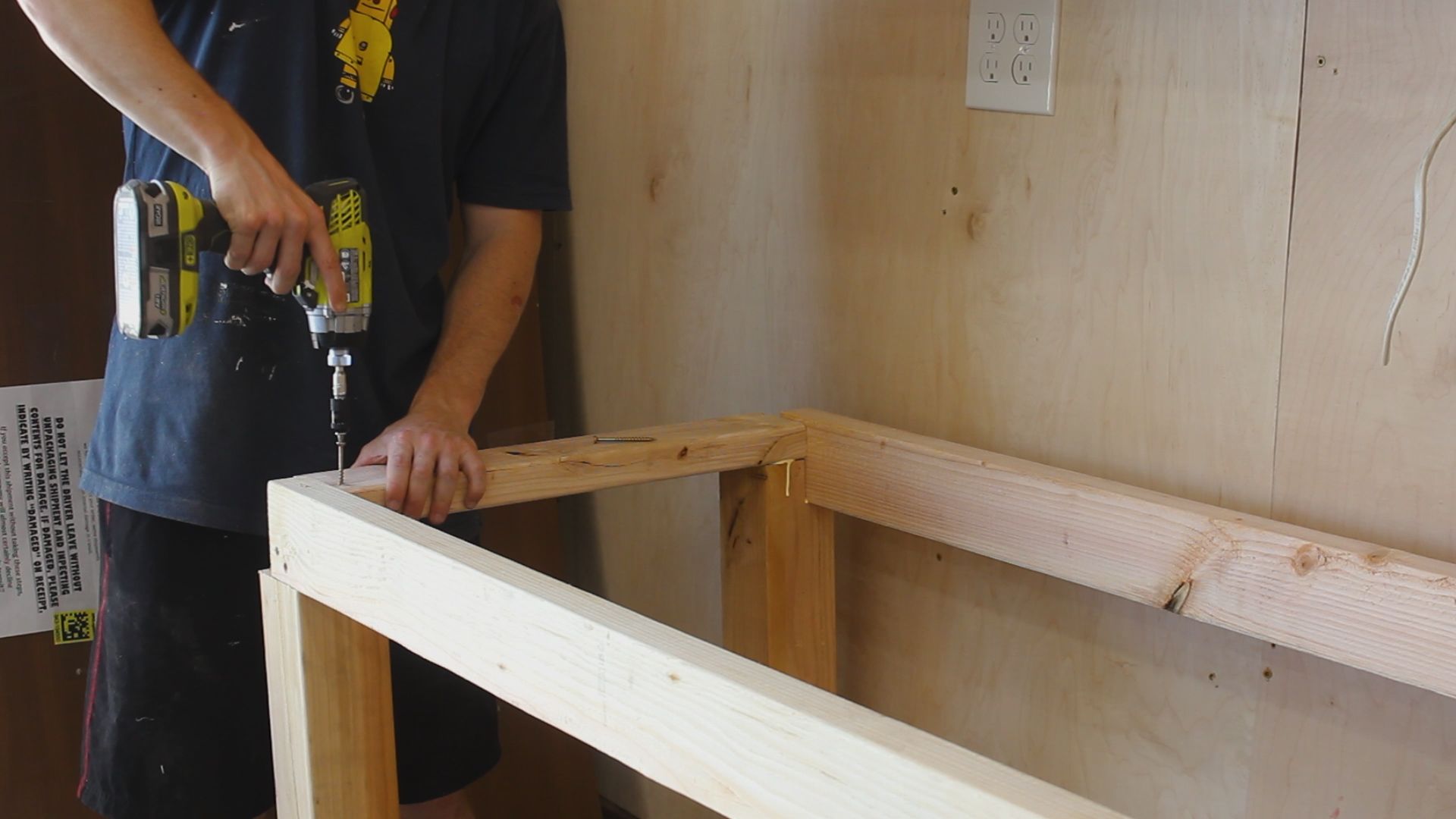 $100 10ft Work Bench/Surface With Storage : 12 Steps (with Pictures ...