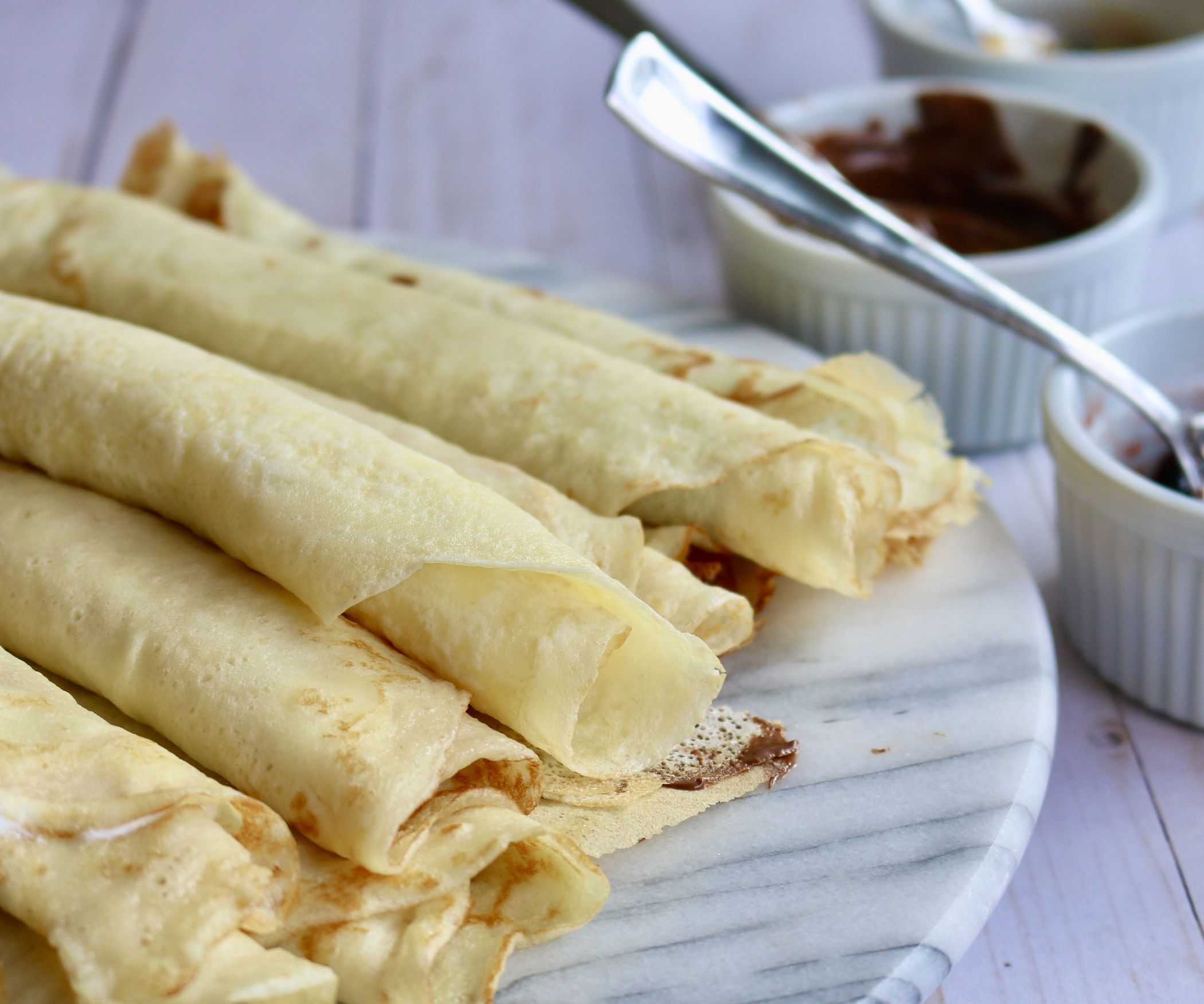 How to Make Crepes| Romanian Style Crepes | CLĂTITE : 9 Steps (with ...