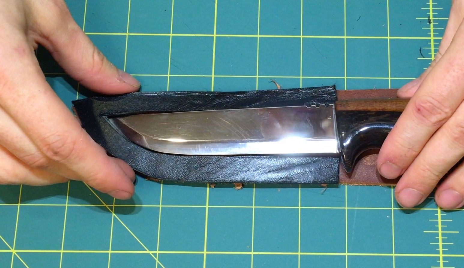 Make an Amazing Leather Sheath for a Knife! Beginner Friendly! : 13 ...