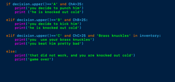 How To Create A Python Text Based Game 21 Steps Instructables