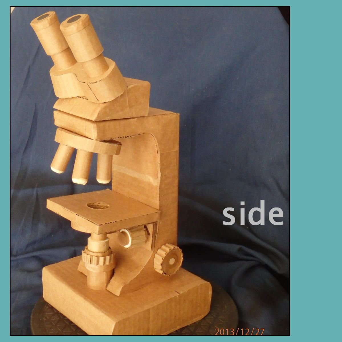 Make a Cardboard Binocular Microscope : 7 Steps (with Pictures ...