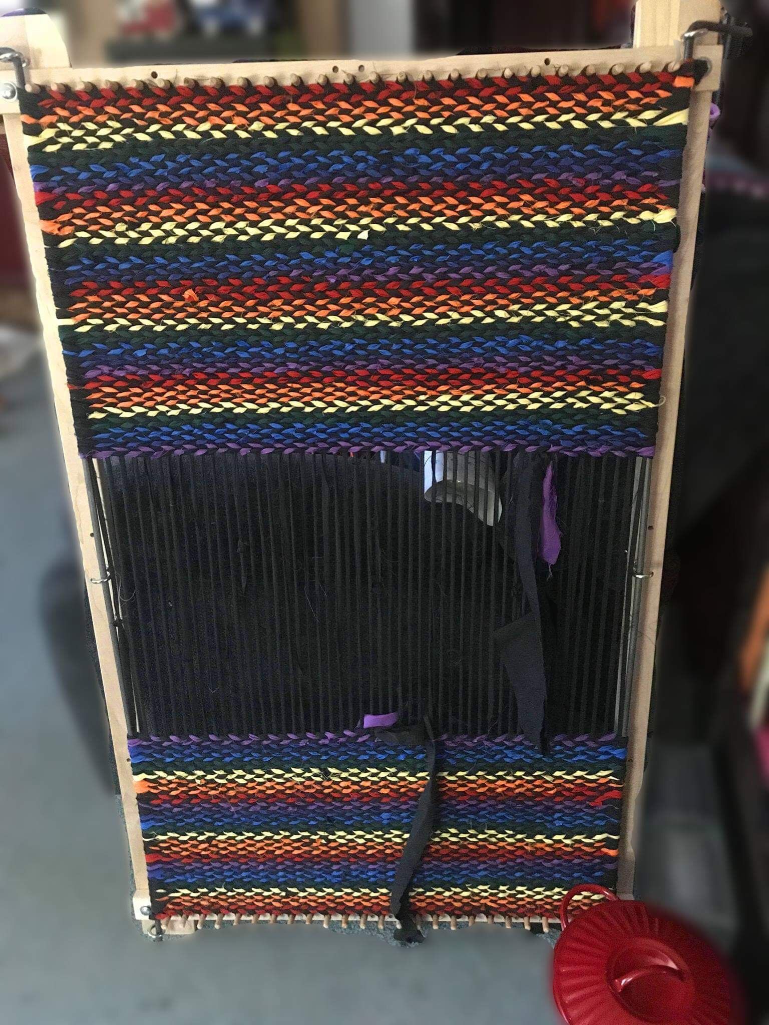 Twined Rainbow Rug : 7 Steps (with Pictures) - Instructables