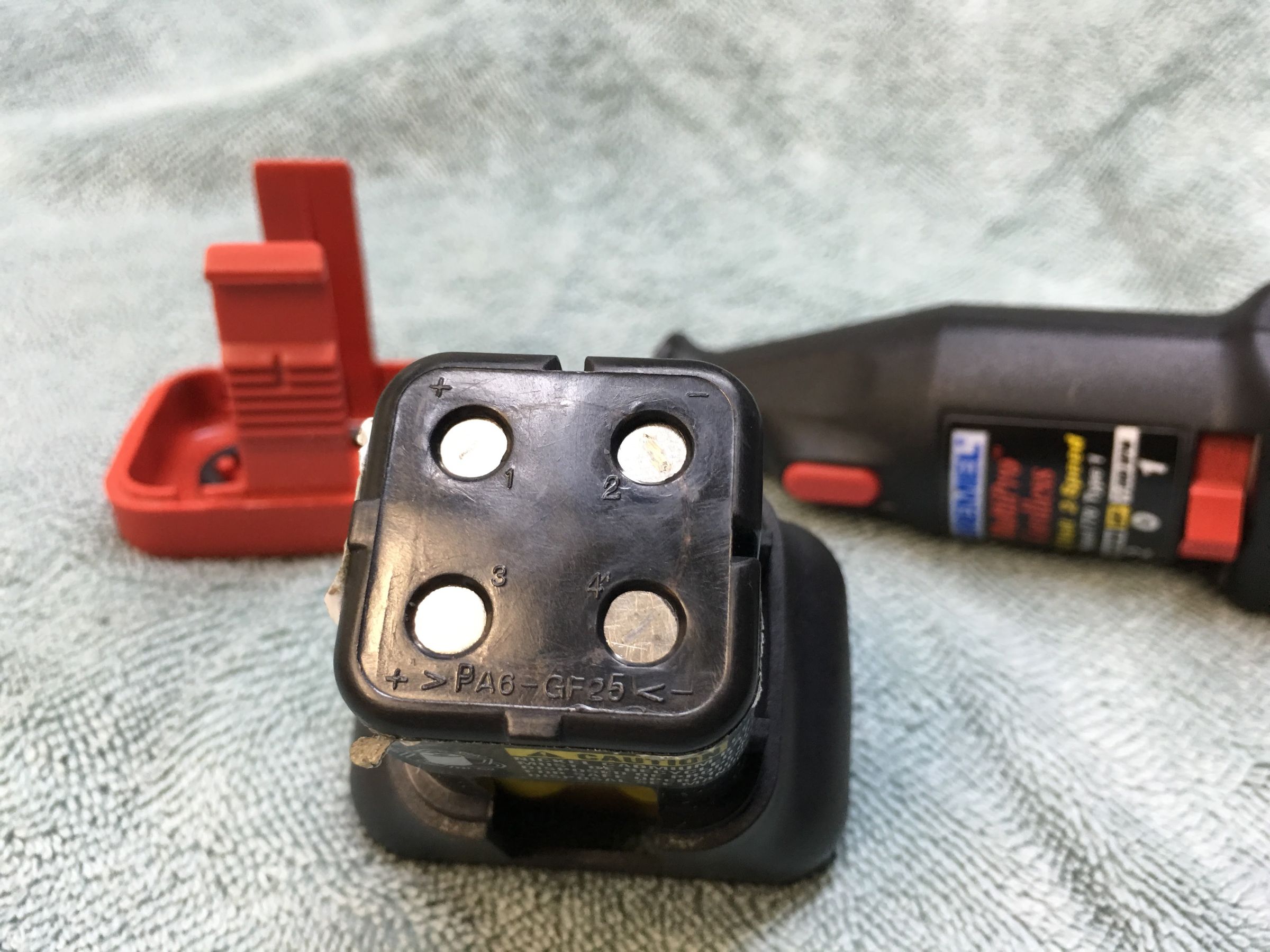 Dremel MultiPro Cordless Model 770 Type 1 - Battery Pack Repair : 4 ...
