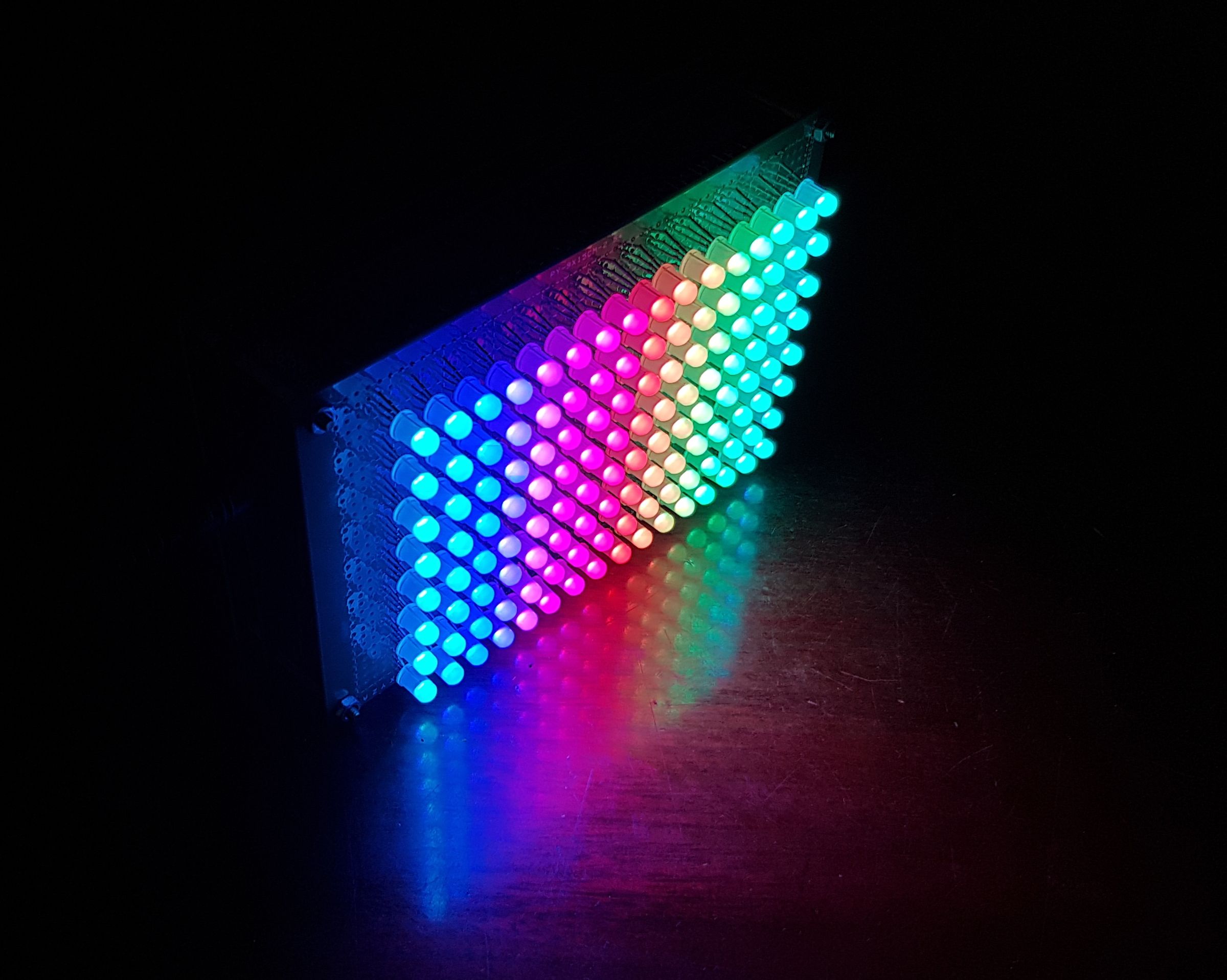 D.I.Y SMART RGB MATRIX 8x16 : 7 Steps (with Pictures) - Instructables