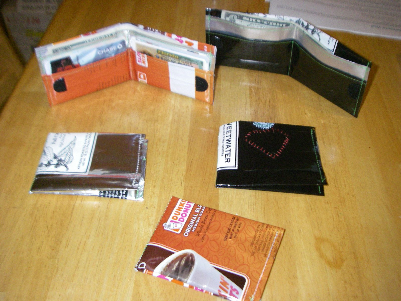 Make a Coffee Bag Wallet & Friends for Free : 10 Steps (with Pictures ...