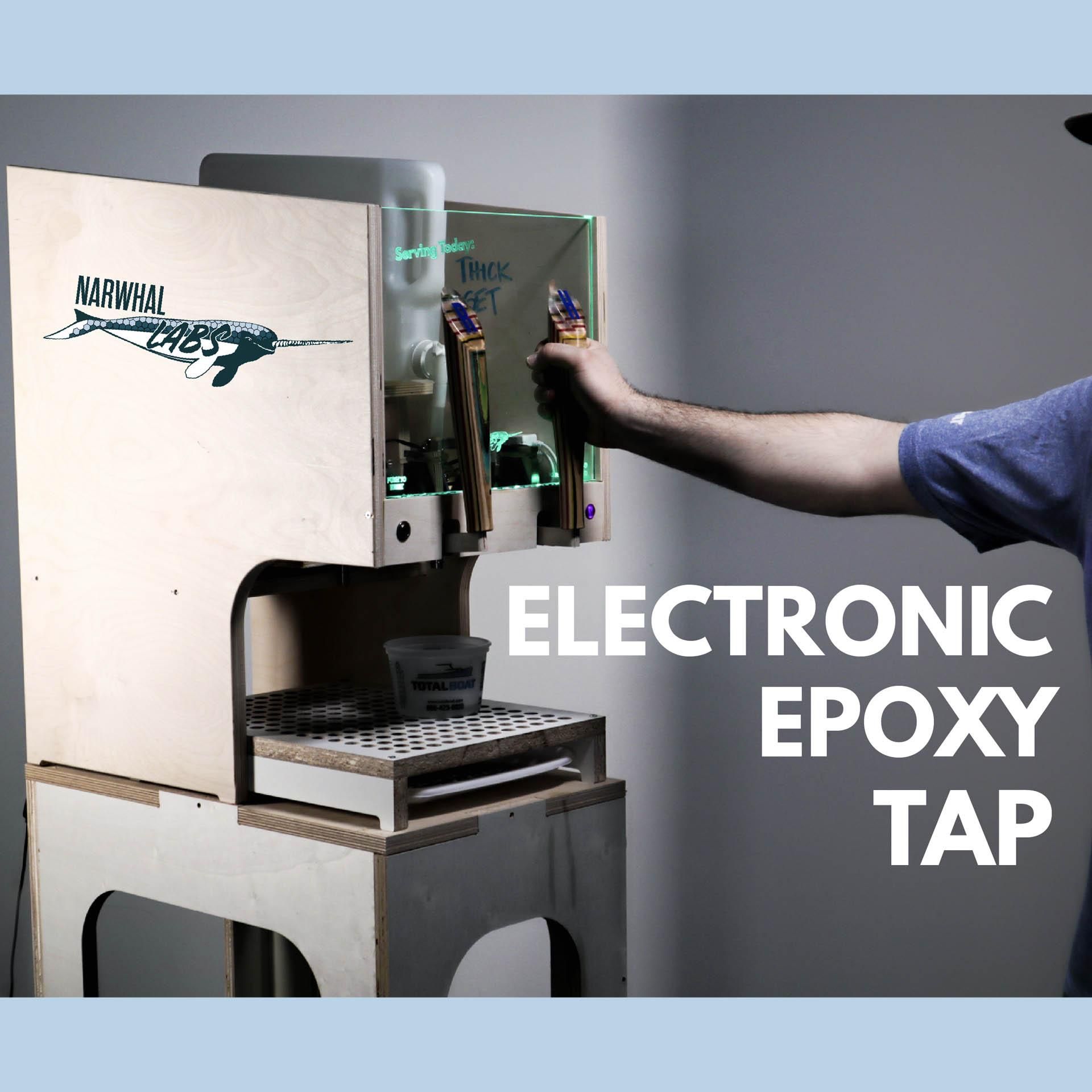 Arduino-Powered Automated Epoxy Resin Dispenser + Turned Skateboard Tap ...