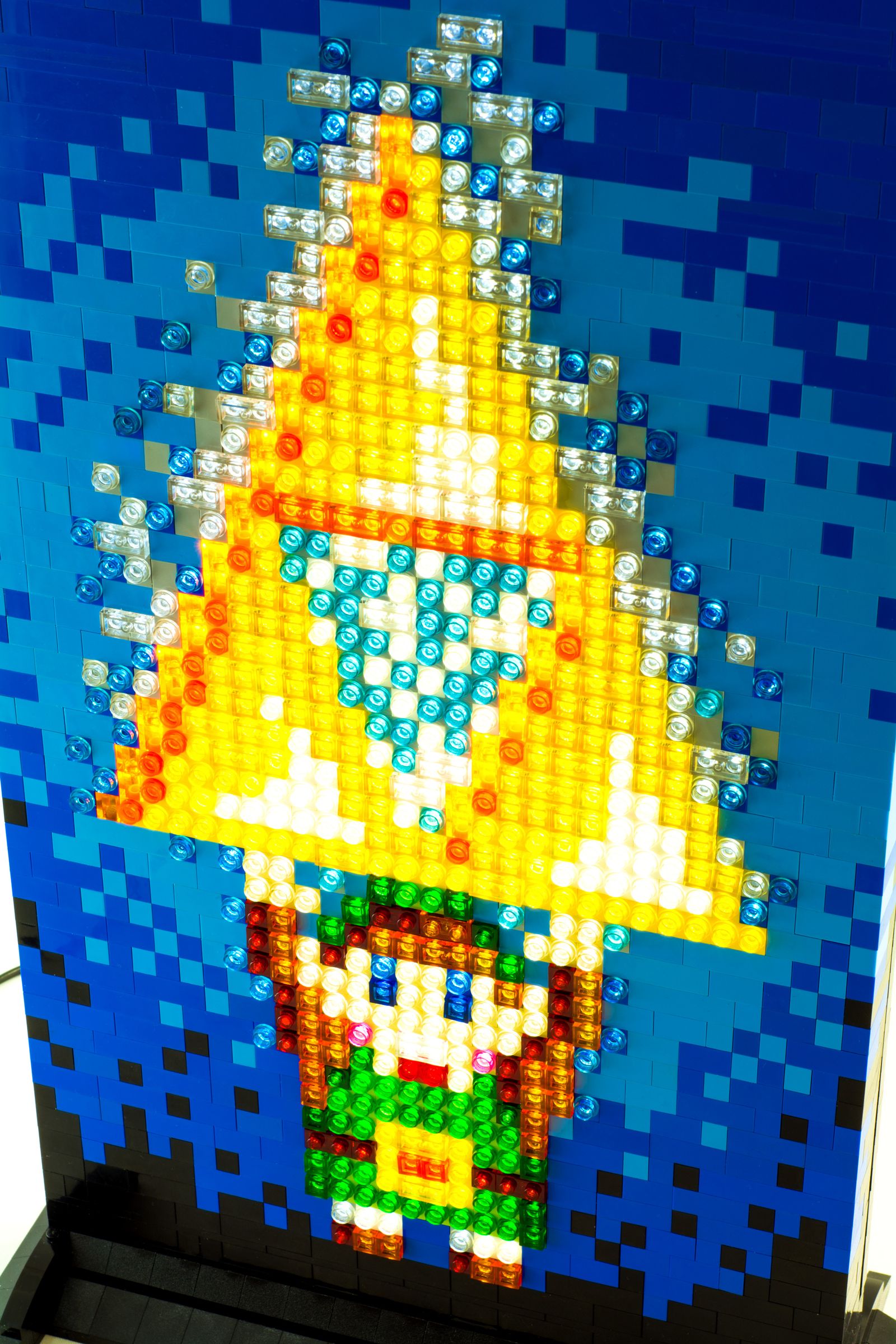 Illuminated Mosaic LEGO Sprite Portraits : 4 Steps (with Pictures ...