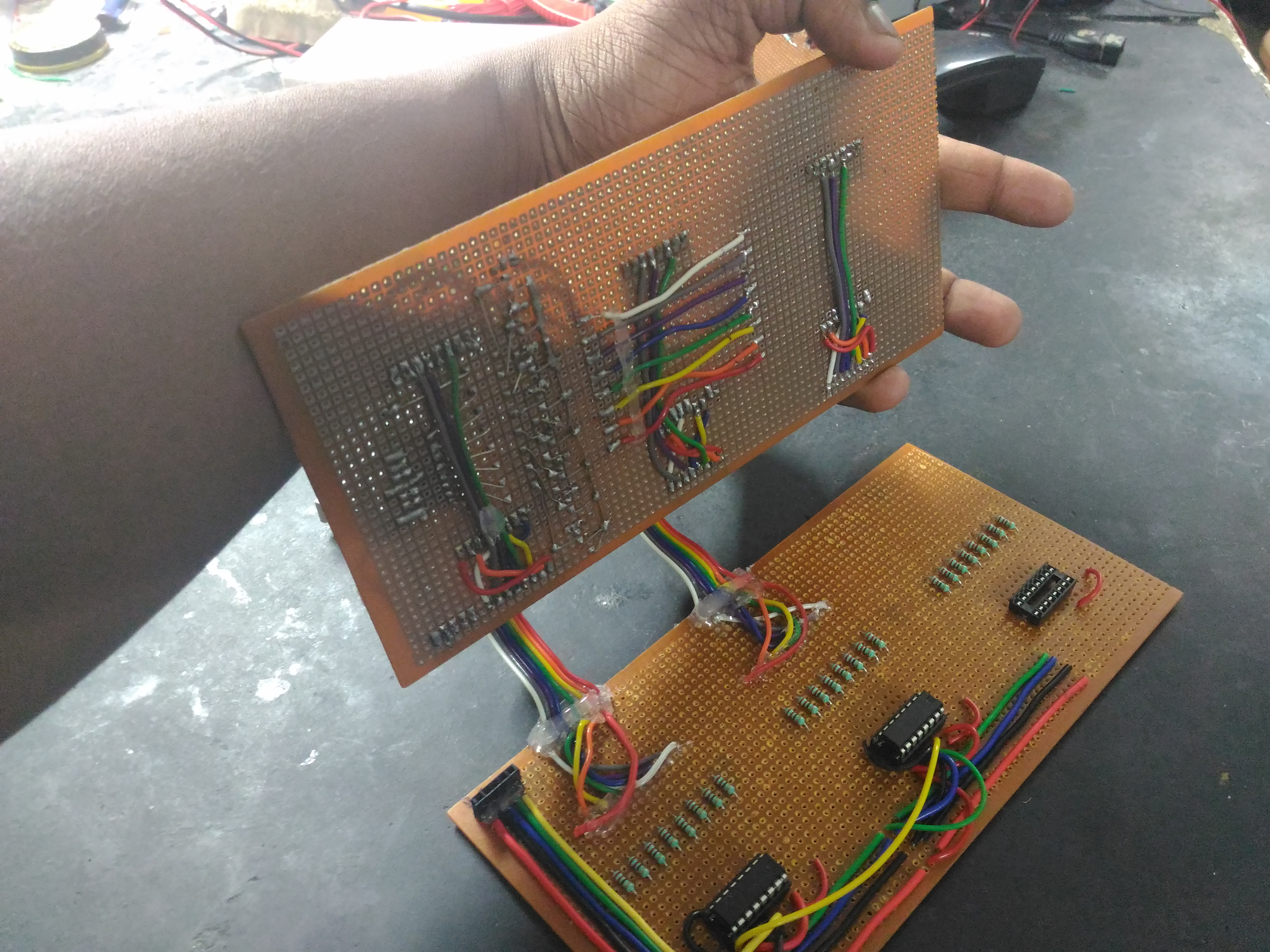 48 X 8 Scrolling LED Matrix Display Using Arduino and Shift Registers ...