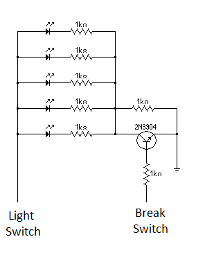 led running brake light circuit for motorcycle? - Instructables