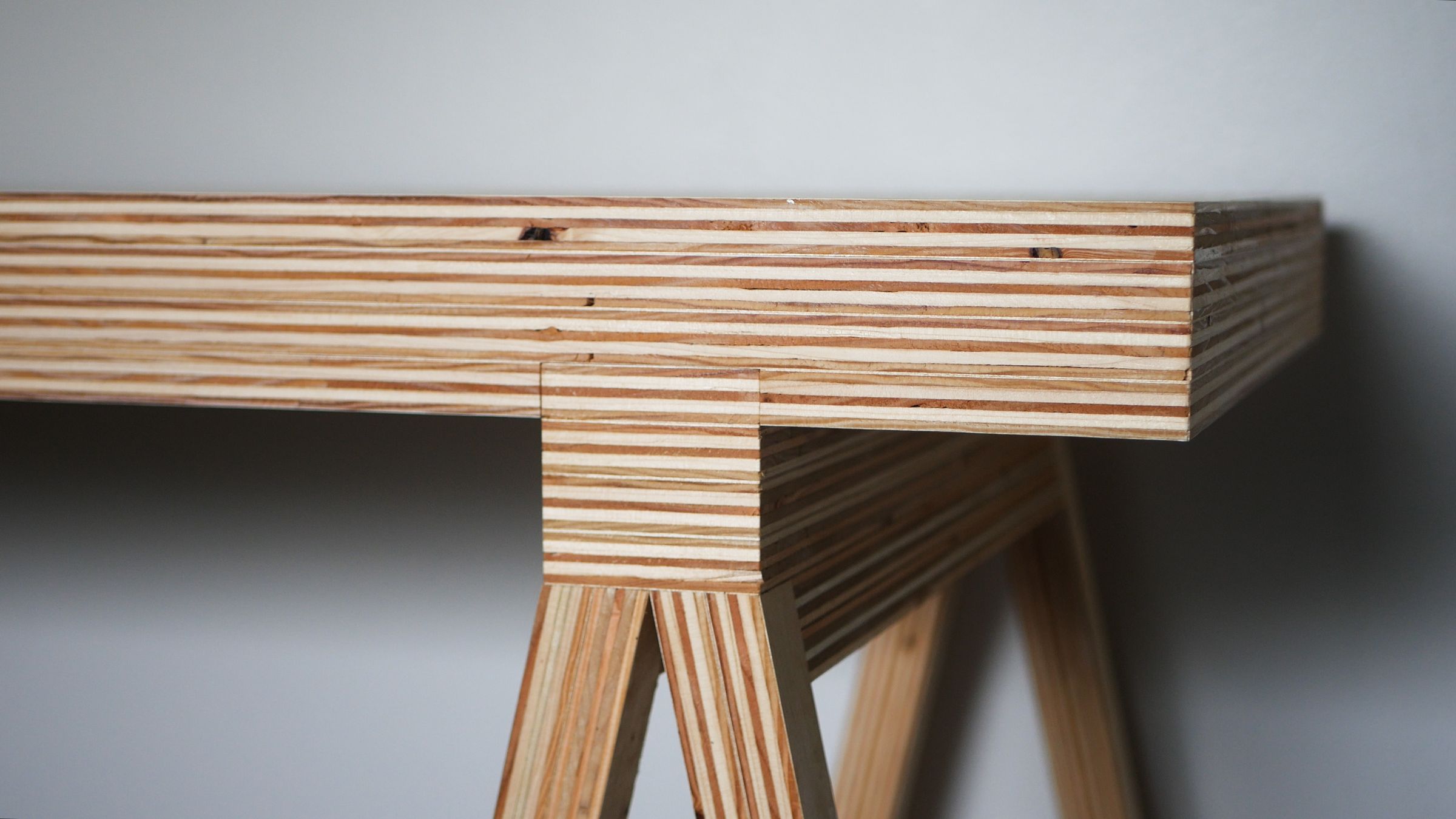 DIY Modern Plywood Desk : 16 Steps (with Pictures) - Instructables