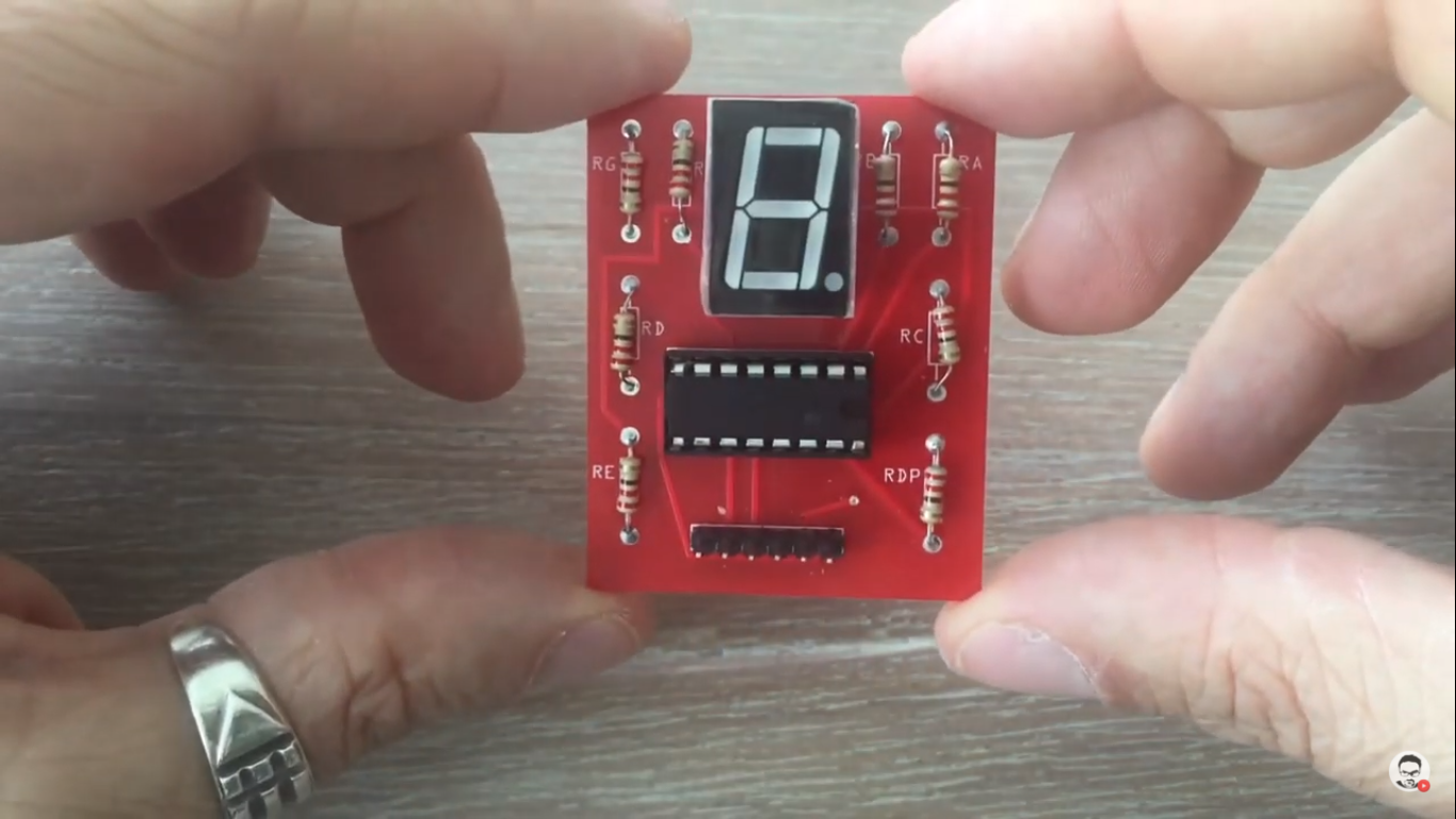 How to Use 74HC595 Shift Register With Arduino. Building Custom 7 Segment 1 Digit Display Module ...