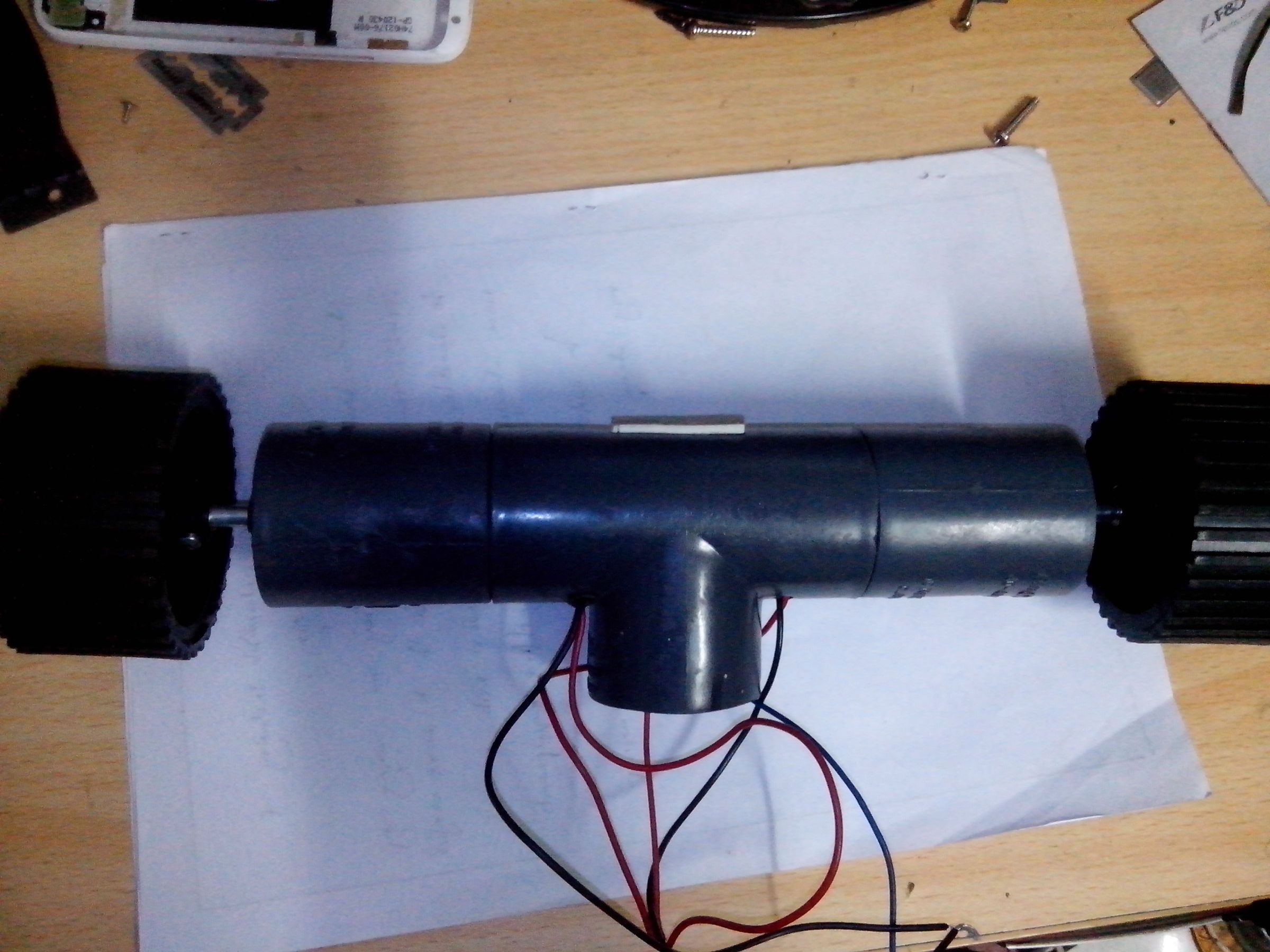 CUSTOM BUILD 4WD BLUETOOTH RC ROBOT USING PVC : 5 Steps (with Pictures ...
