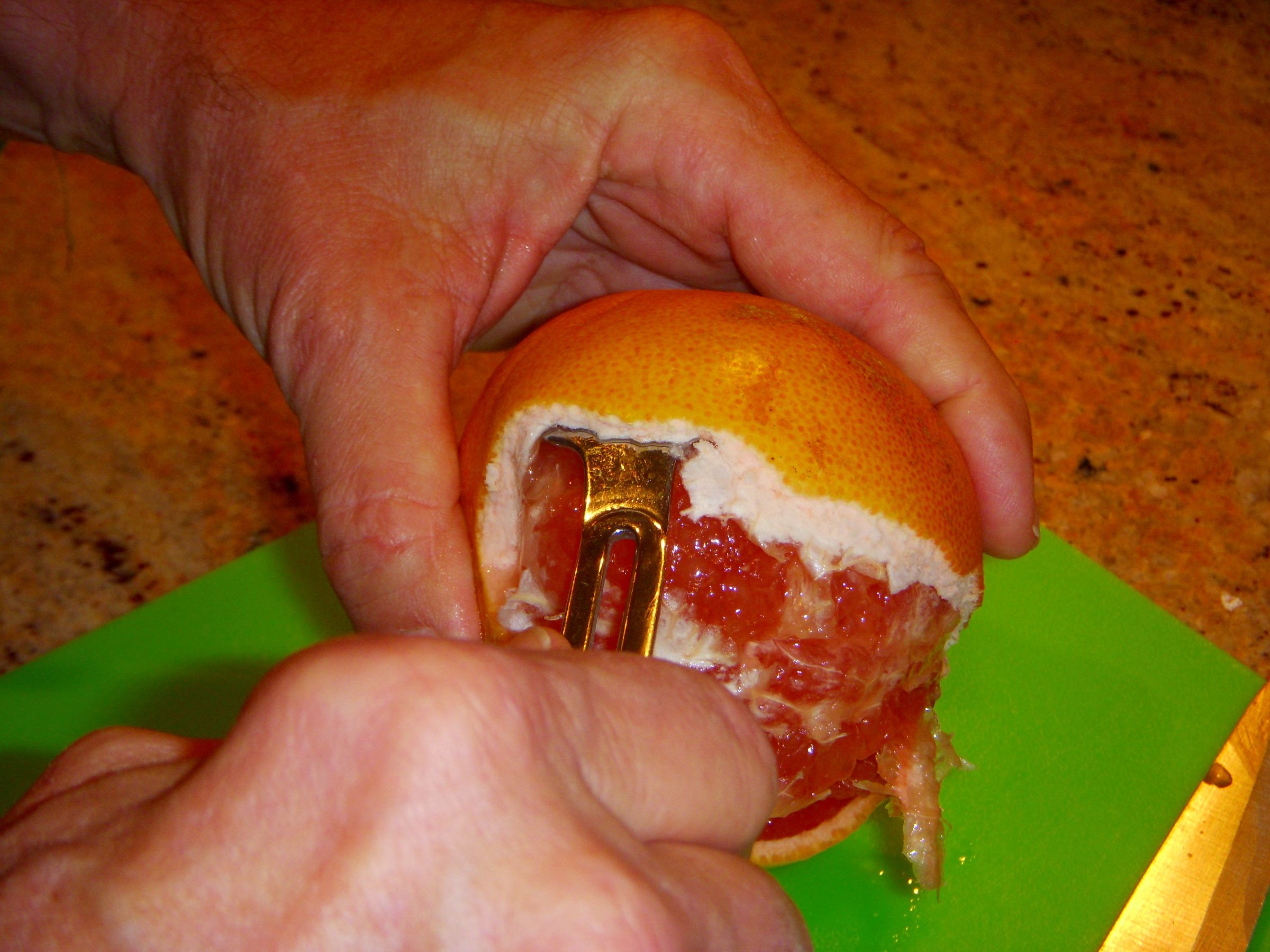 Easiest (cleanest) Way to Open an Orange : 4 Steps - Instructables