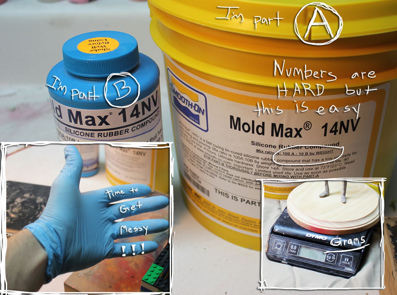 Make a Mold for Your Sculpt or 3D Print! : 24 Steps (with Pictures ...