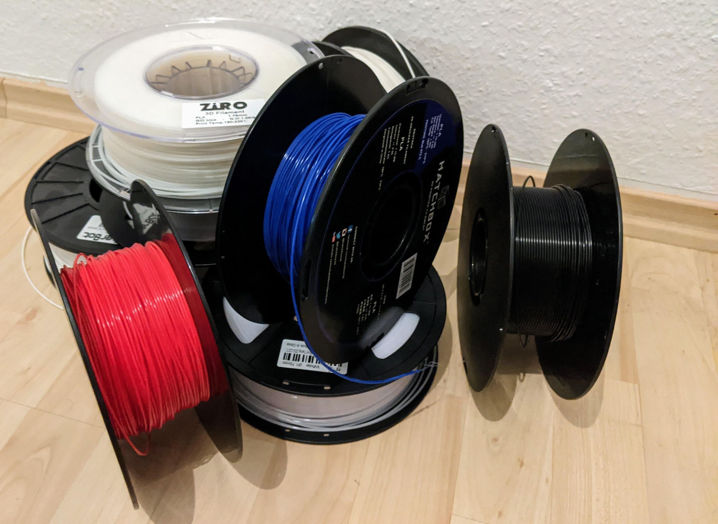 3D Filament Spool Rack : 4 Steps (with Pictures) - Instructables