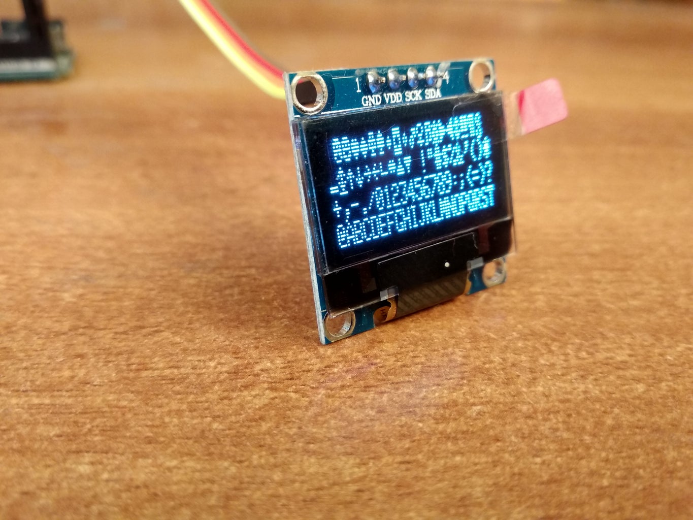 Oled I2c Display With Arduino Tutorial 7 Steps With Pictures