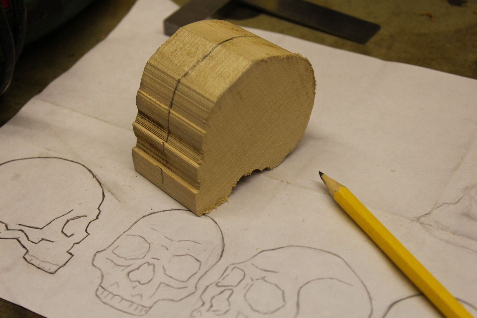 Wooden Carved Skull : 9 Steps (with Pictures) - Instructables