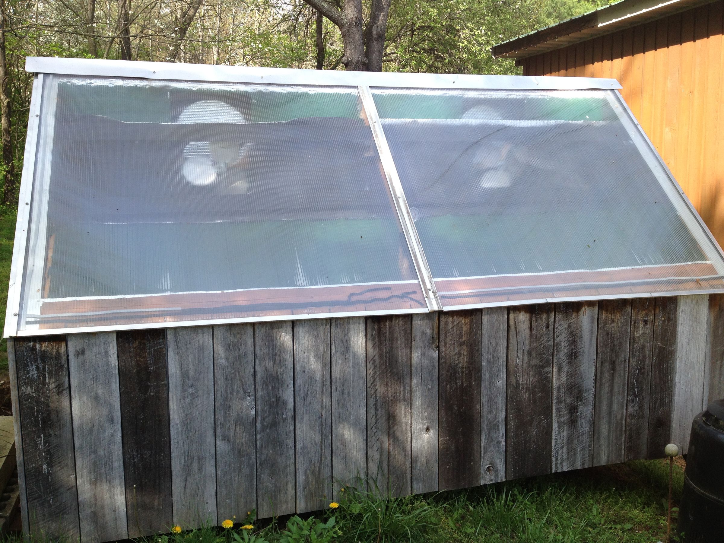 Solar Kiln - With Solar Panel and Revised for Correct Air Circulation ...