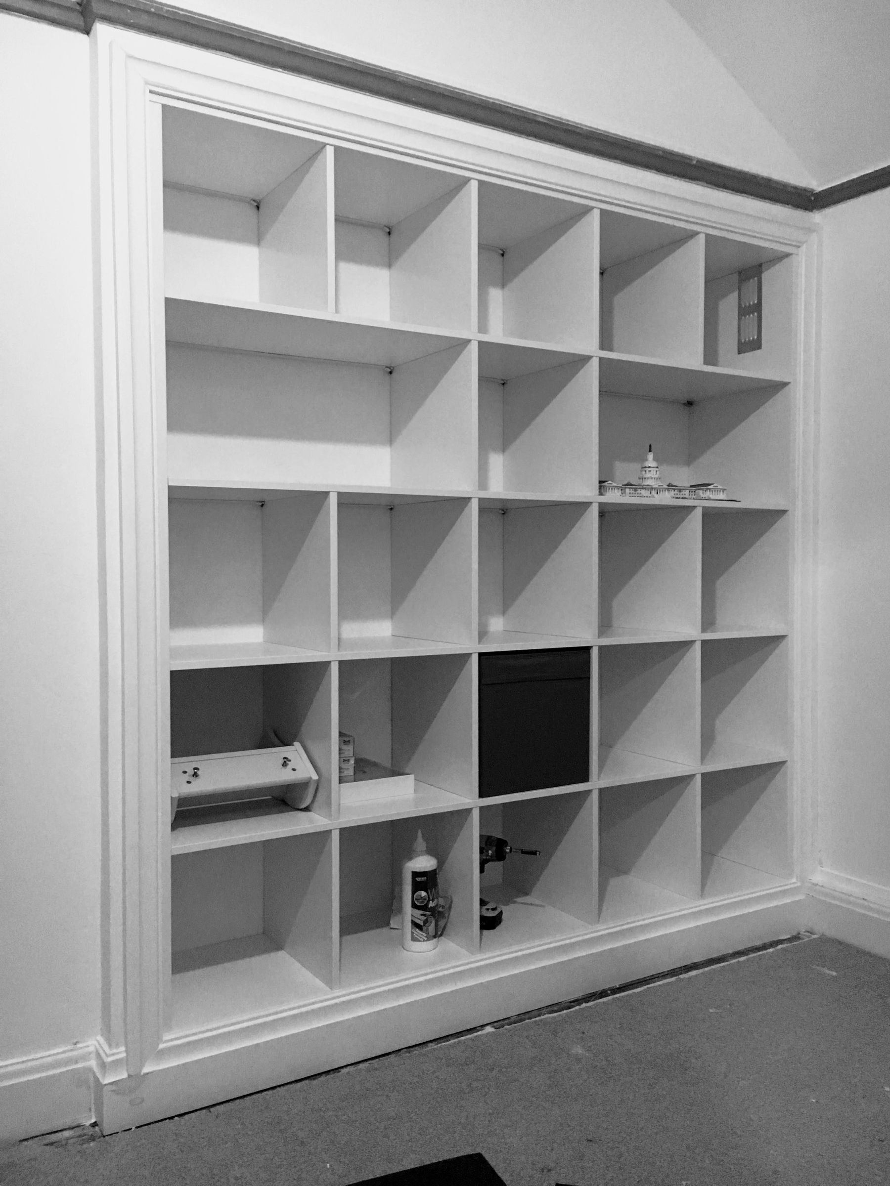 Old Storage Makeover Using Ikea Kallax 5x5 Unit : 5 Steps (with ...