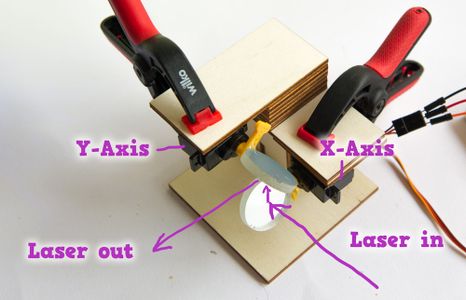 Laser Galvo - Arduino Controlled : 7 Steps (with Pictures) - Instructables