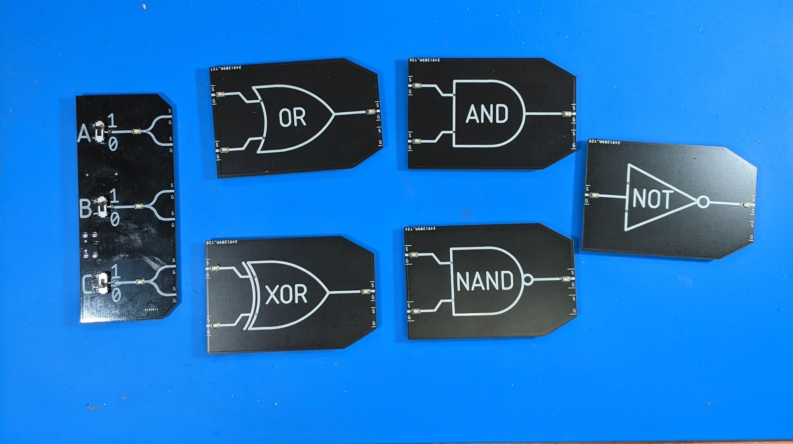 Logic Gates Demonstration Kit : 5 Steps (with Pictures) - Instructables